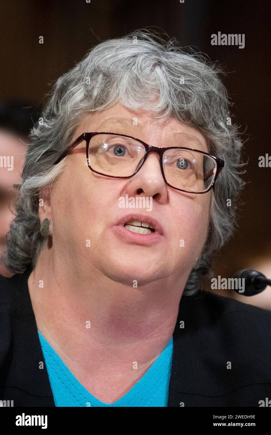 Washington, Vereinigte Staaten. 24th Jan, 2024. Karen L. Howard ...