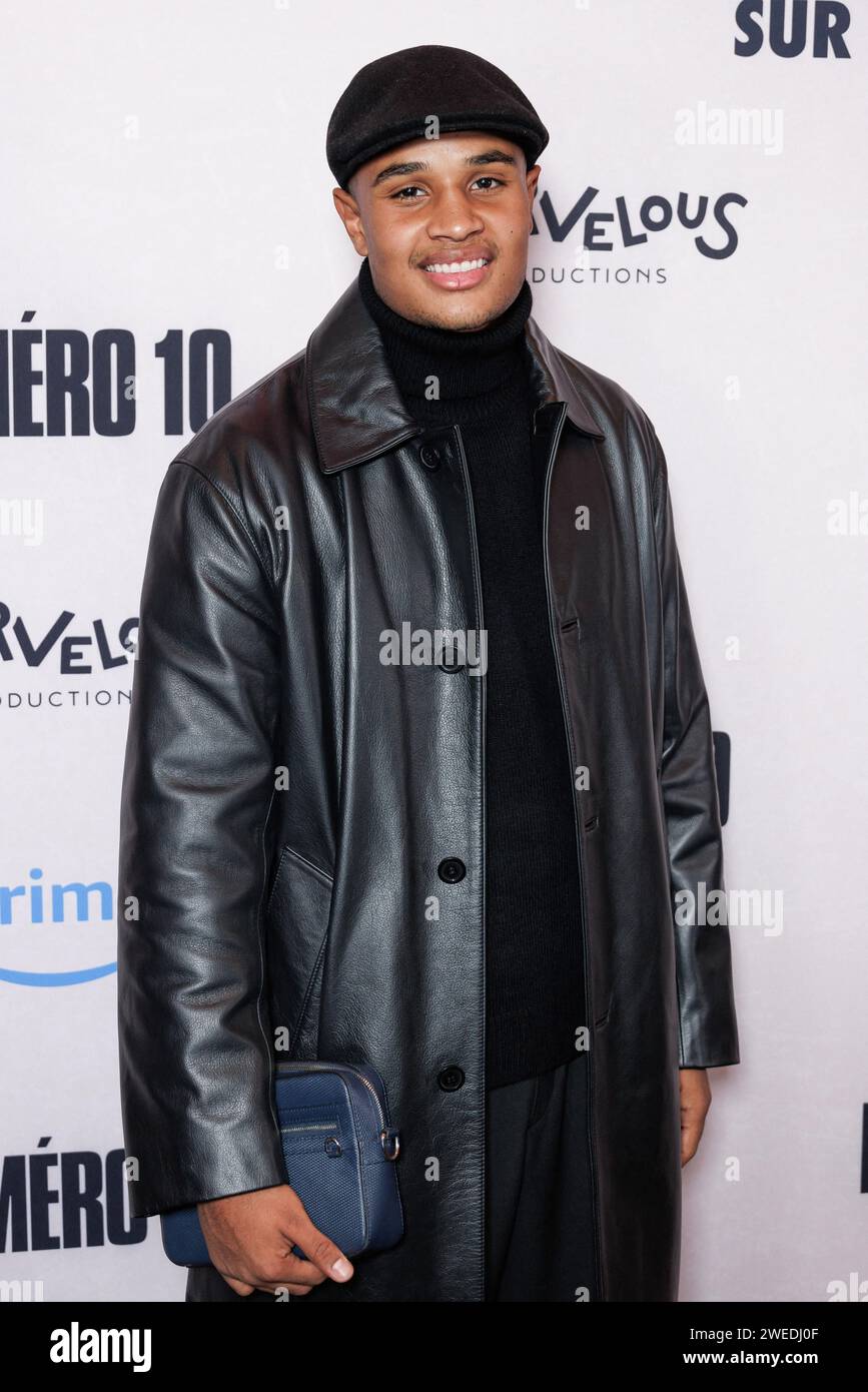 Paris, France. 24th Jan, 2024. Ibrahima Diallo attending the photocall ...