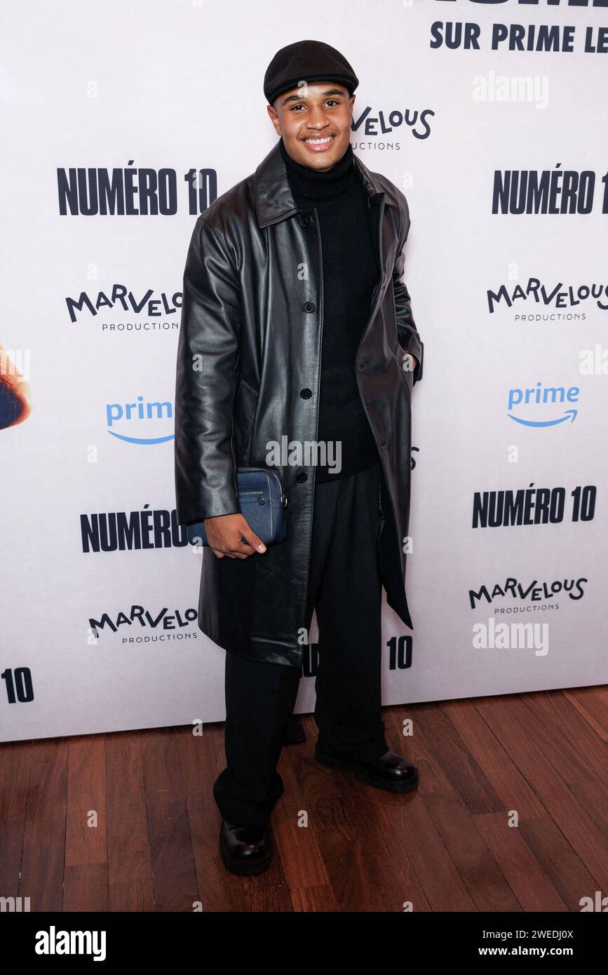 Paris, France. 24th Jan, 2024. Ibrahima Diallo attending the photocall ...