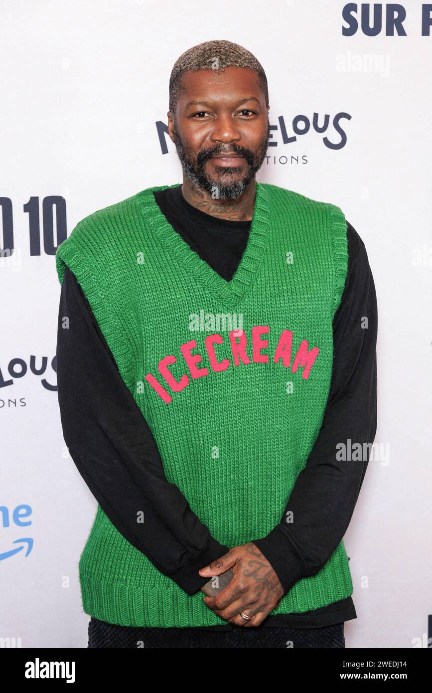 Paris, France. 24th Jan, 2024. Djibril Cisse attending the photocall ...