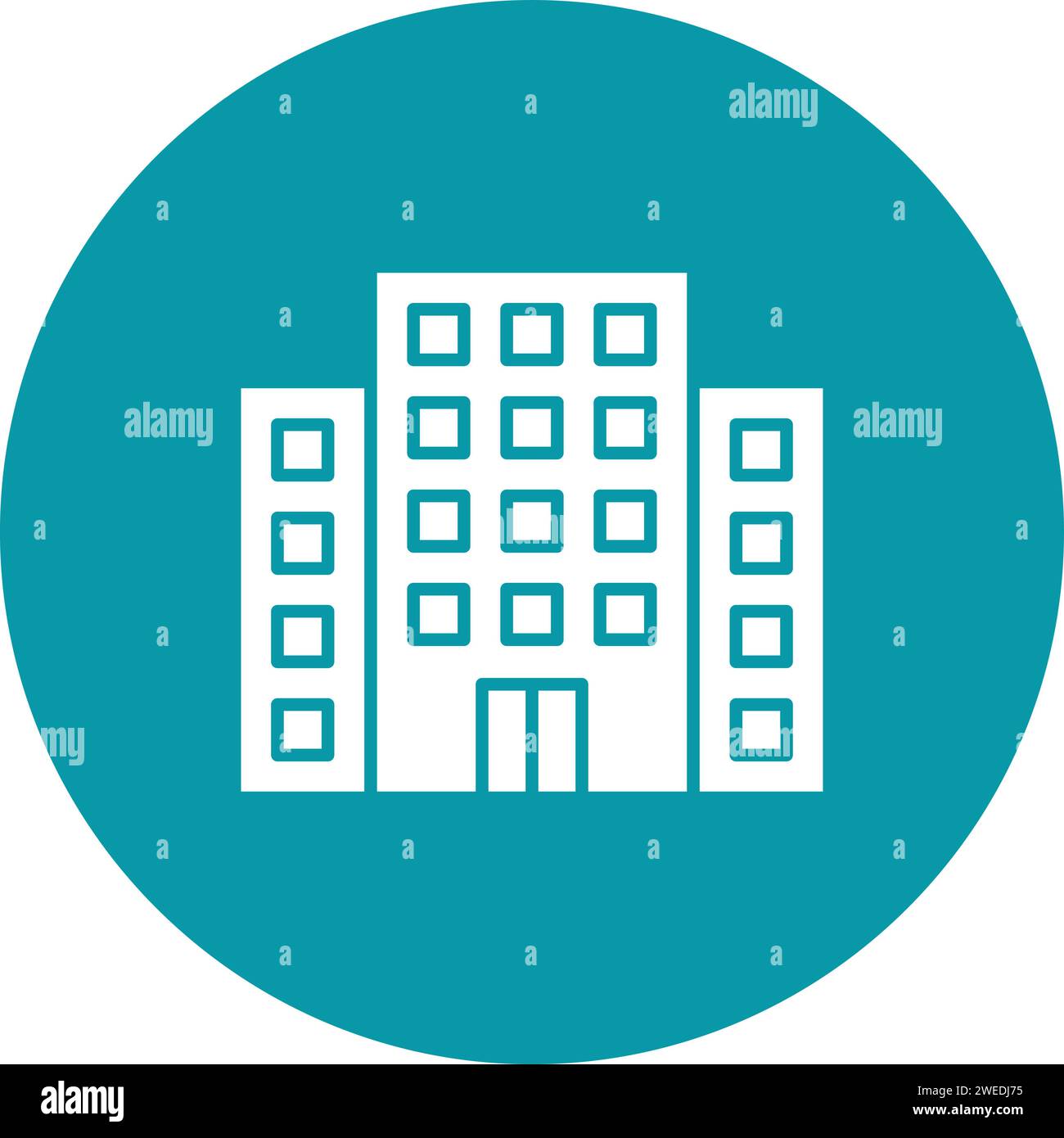 Office Building icon vector image Stock Vector Image & Art - Alamy