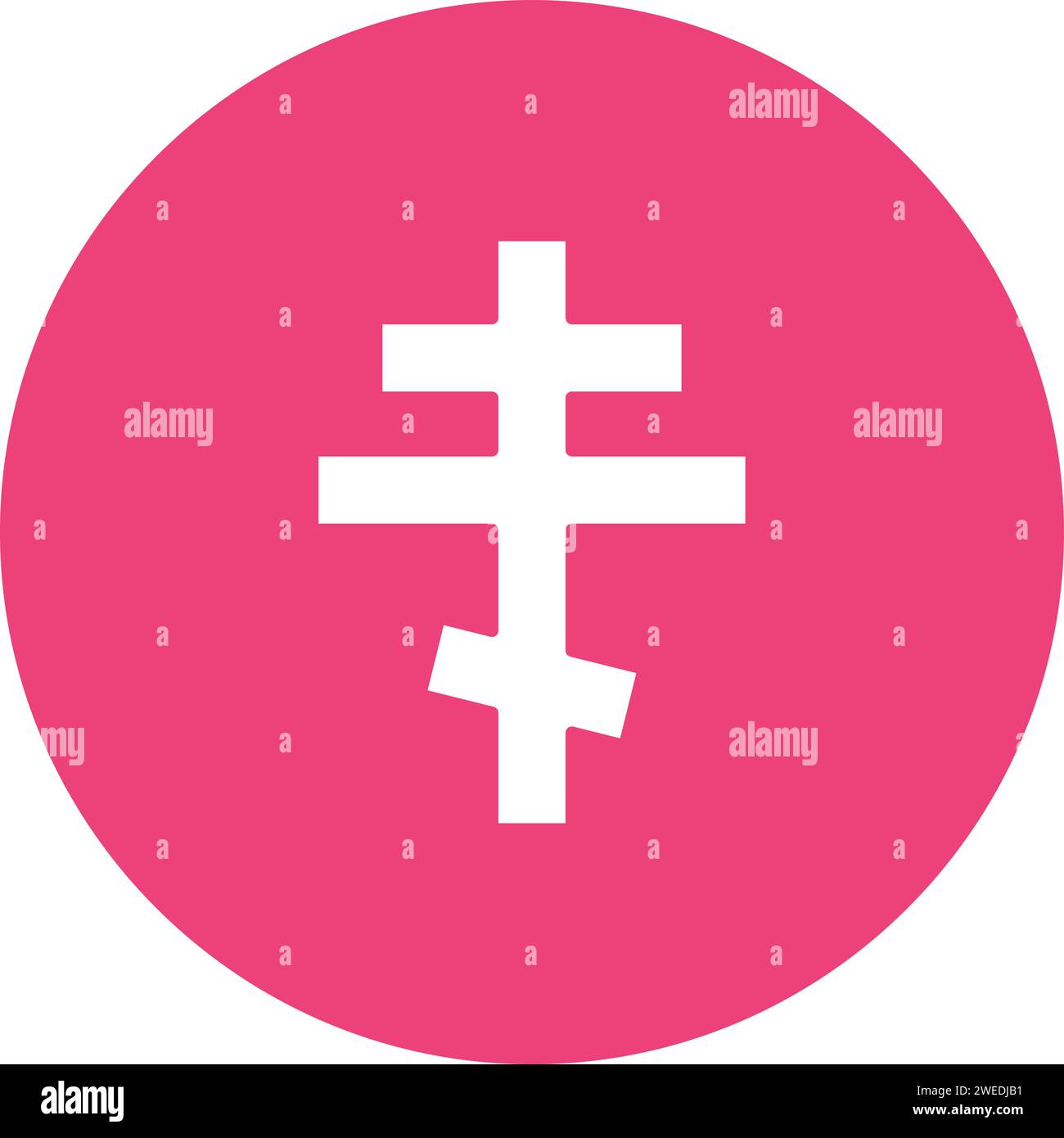 Patriarchal cross hi-res stock photography and images - Alamy