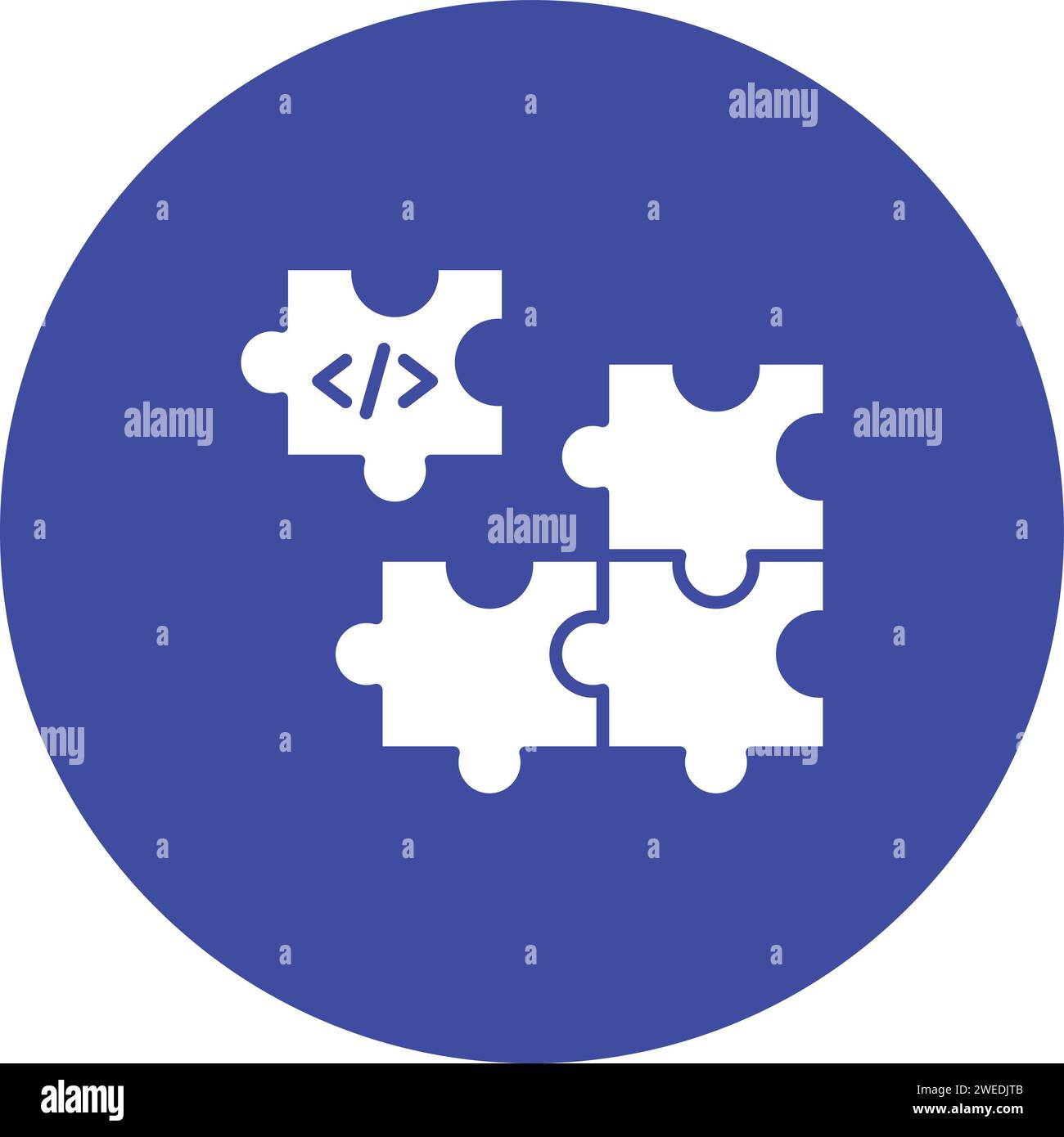 Piece of Code icon vector image Stock Vector Image & Art - Alamy