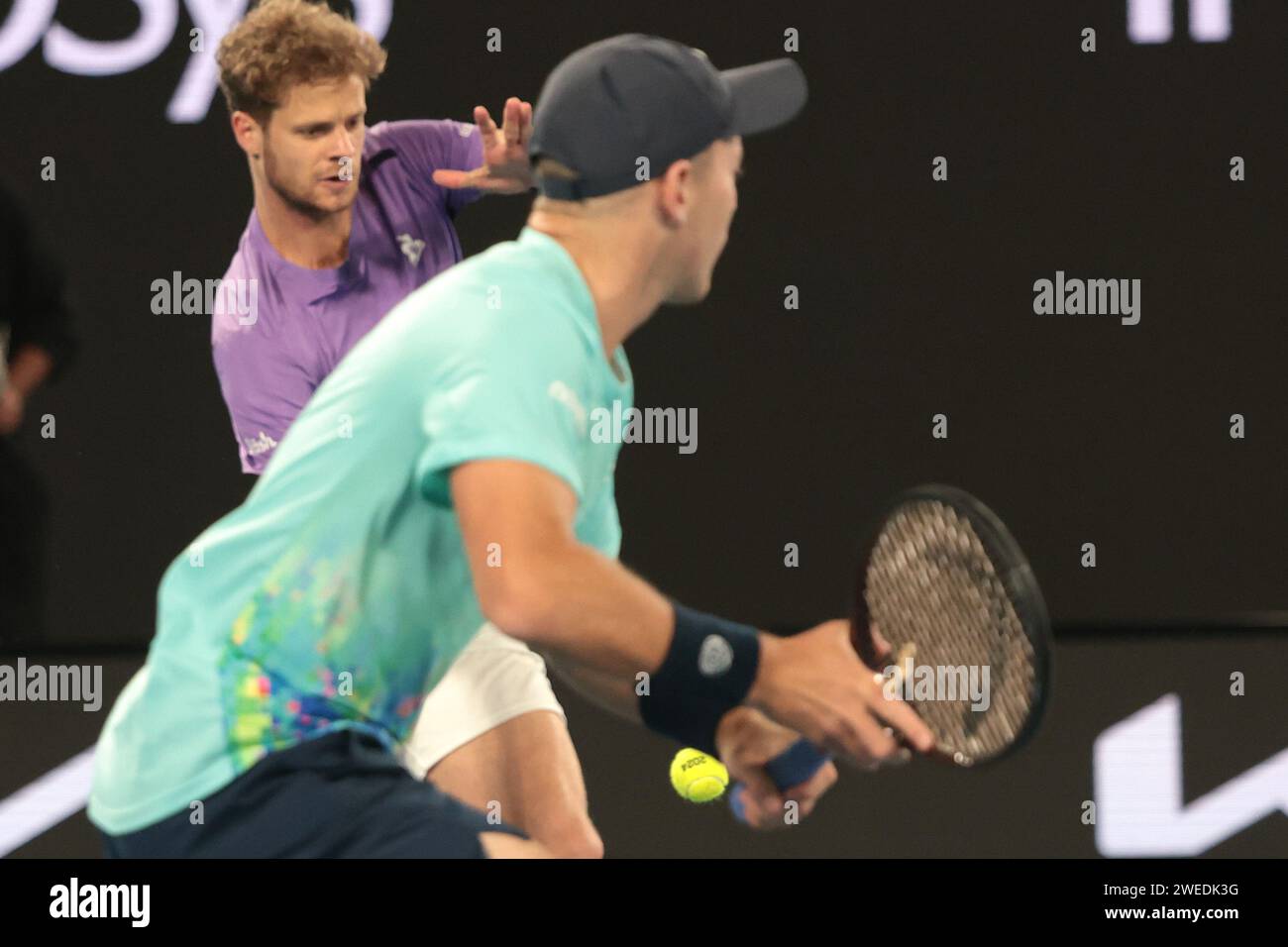 Melbourne, Australia. 25th Jan, 2024. Tennis: Grand Slam - Australian ...