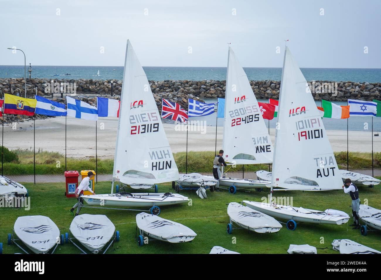 Adelaide,Australia 25 January 2024. The 2024 ILCA International Laser ...