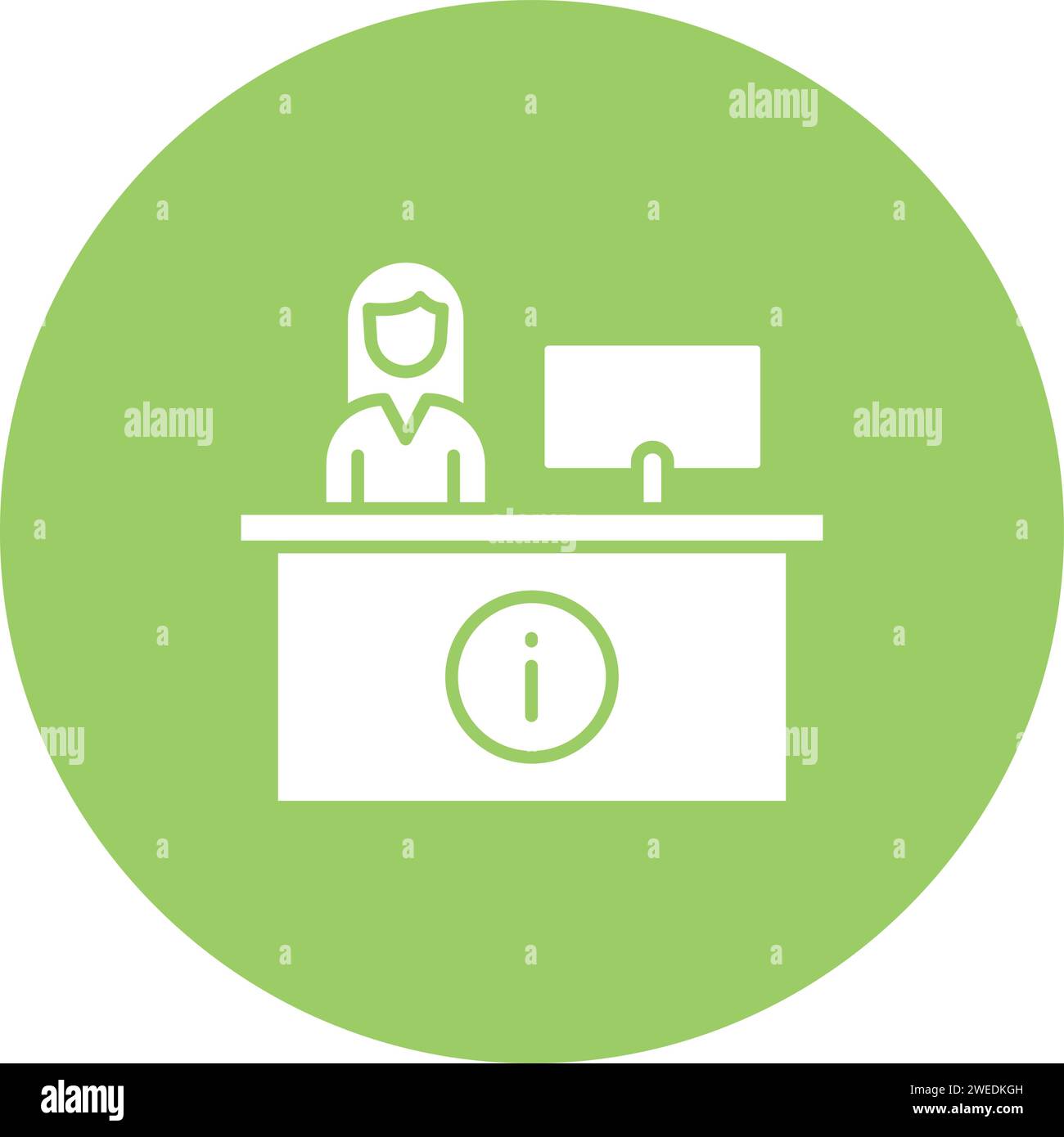 Desk check image Stock Vector Images - Alamy