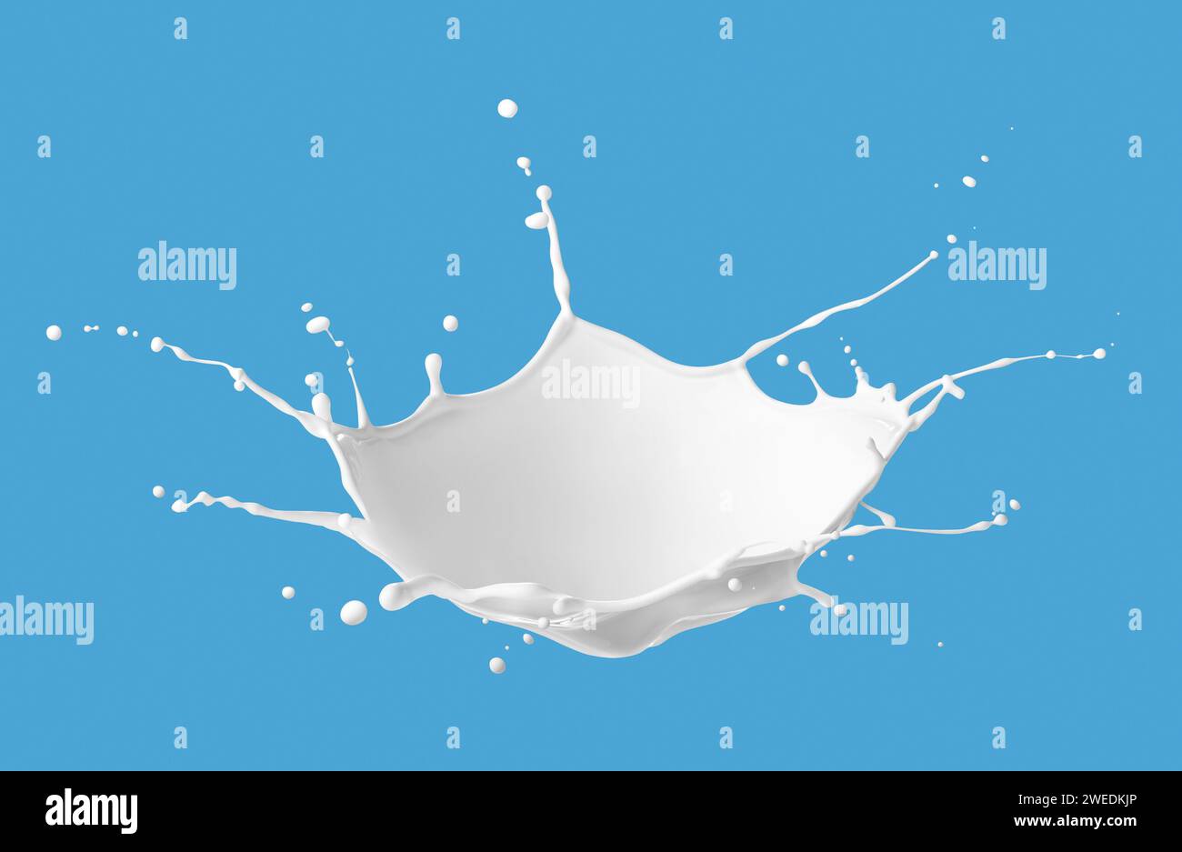 Splash fresh milk over hi-res stock photography and images - Alamy
