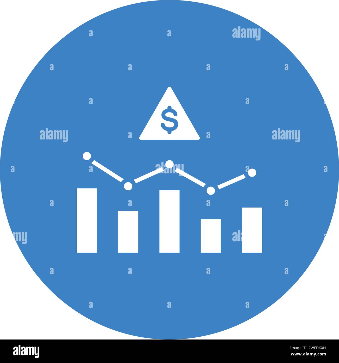 Risk Investment icon vector image Stock Vector Image & Art - Alamy