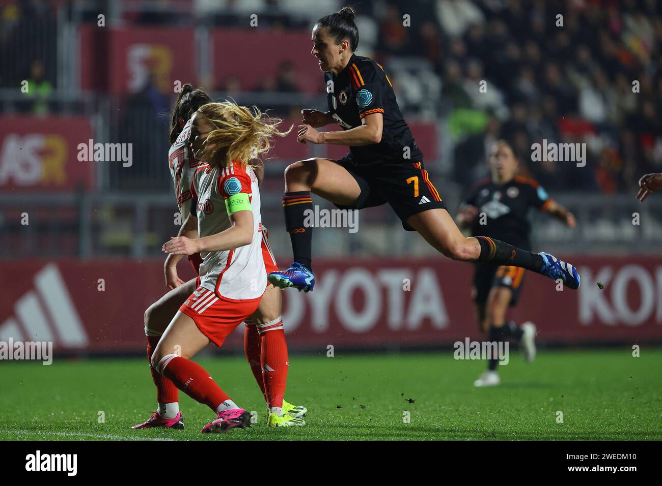 UEFA Women's Champions League 2023-2024 football match, group stage C ...
