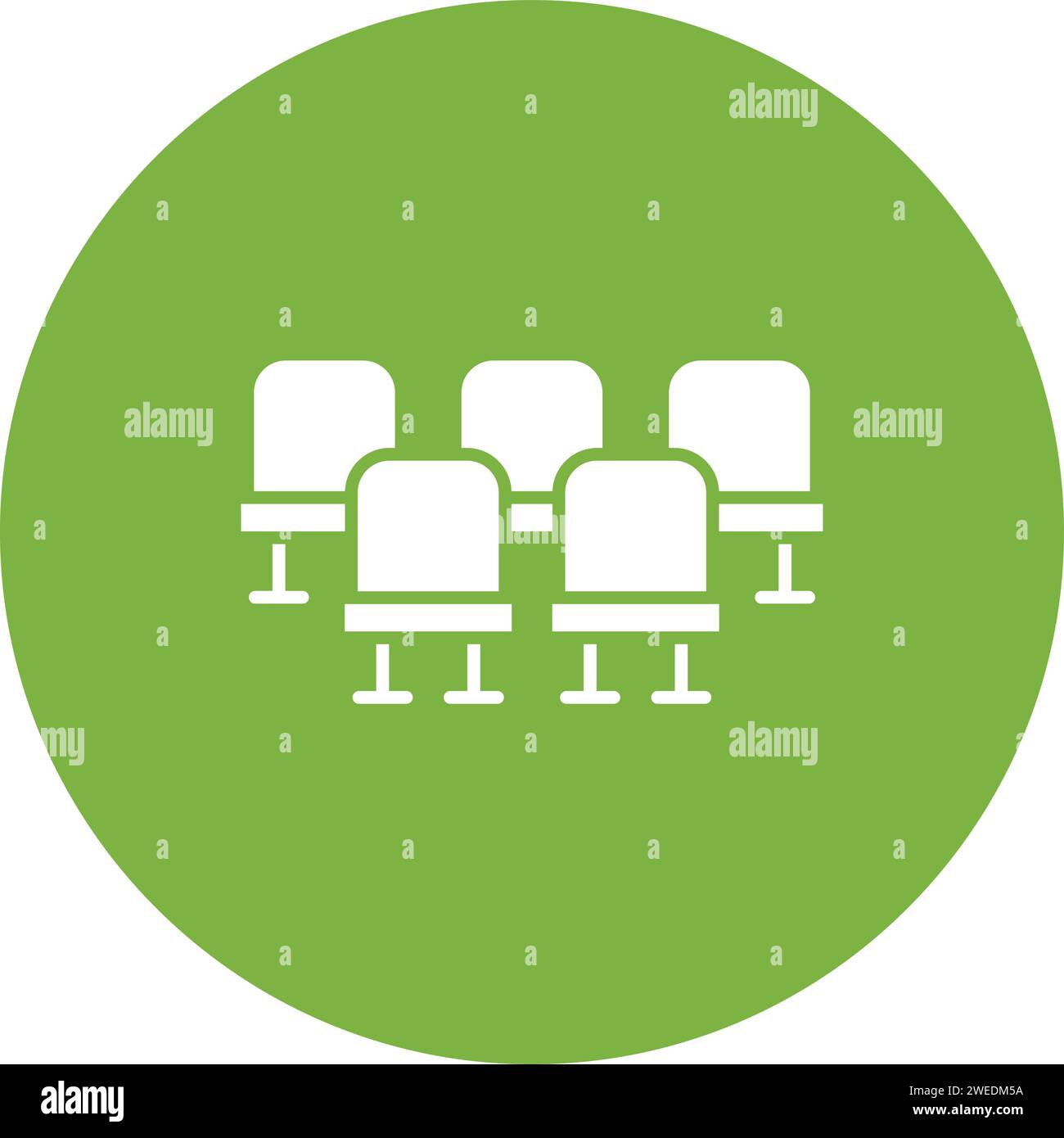 Seats icon vector image Stock Vector Image & Art - Alamy