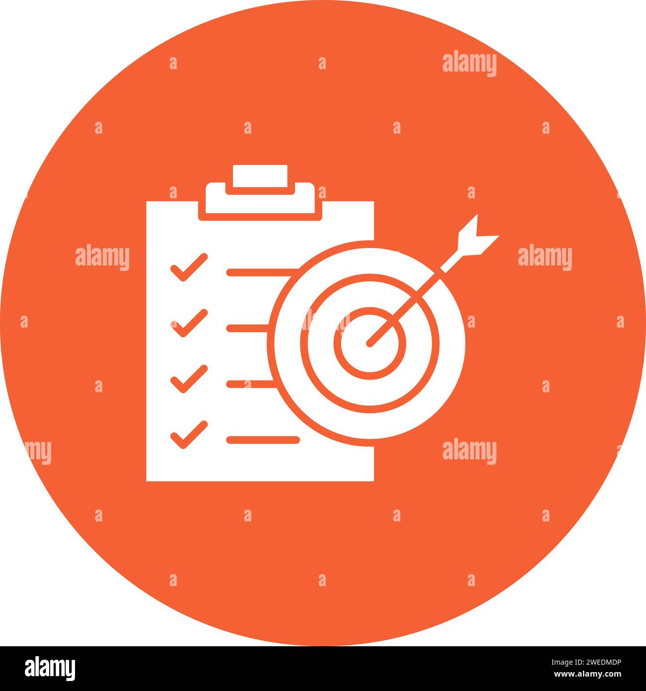 Set Goals icon vector image Stock Vector Image & Art - Alamy