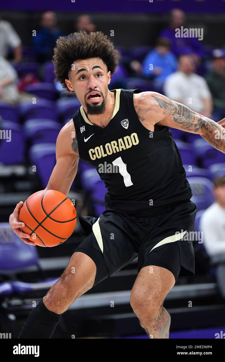 Seattle, United States. 24th Jan, 2024. January 24, 2024: Colorado ...