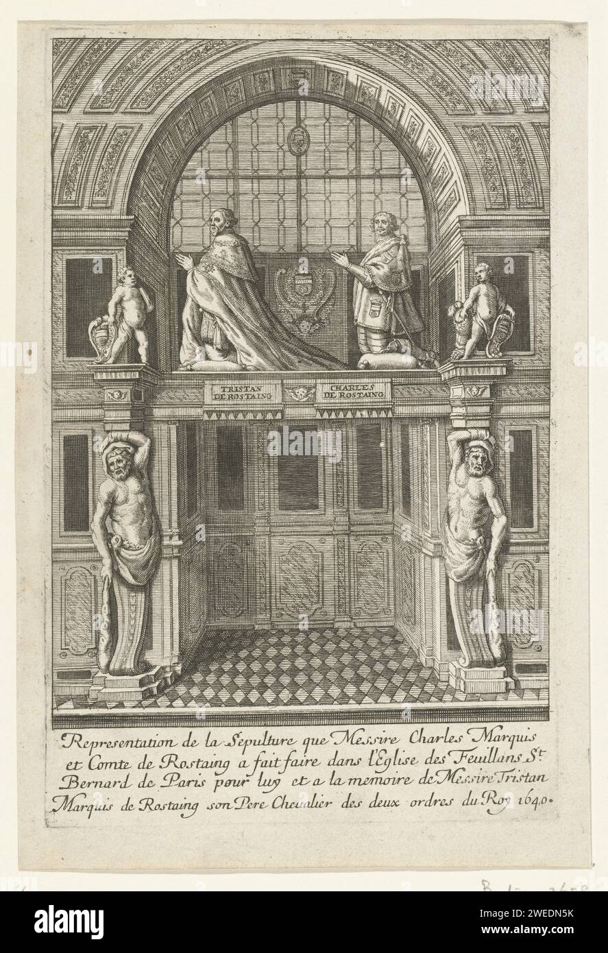 Grave Chapel of the Rostaing family, Jaspar de Isaac (Possible), After ...