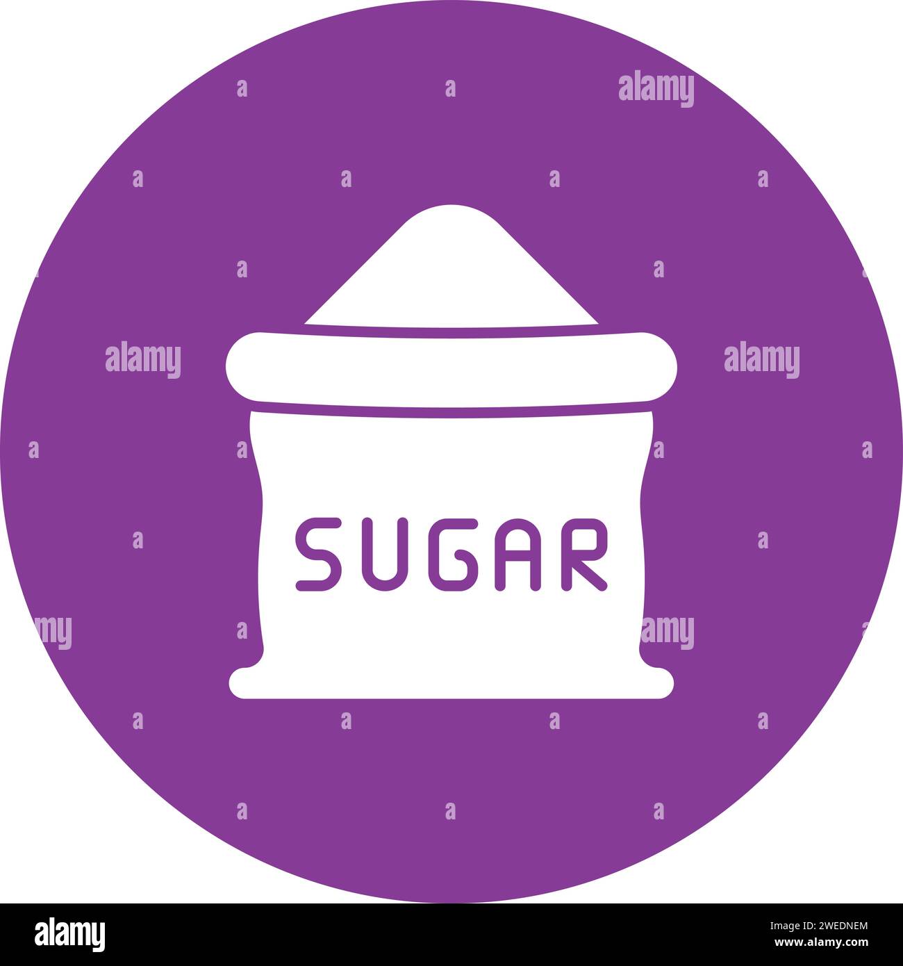Sack sugar Stock Vector Images - Alamy