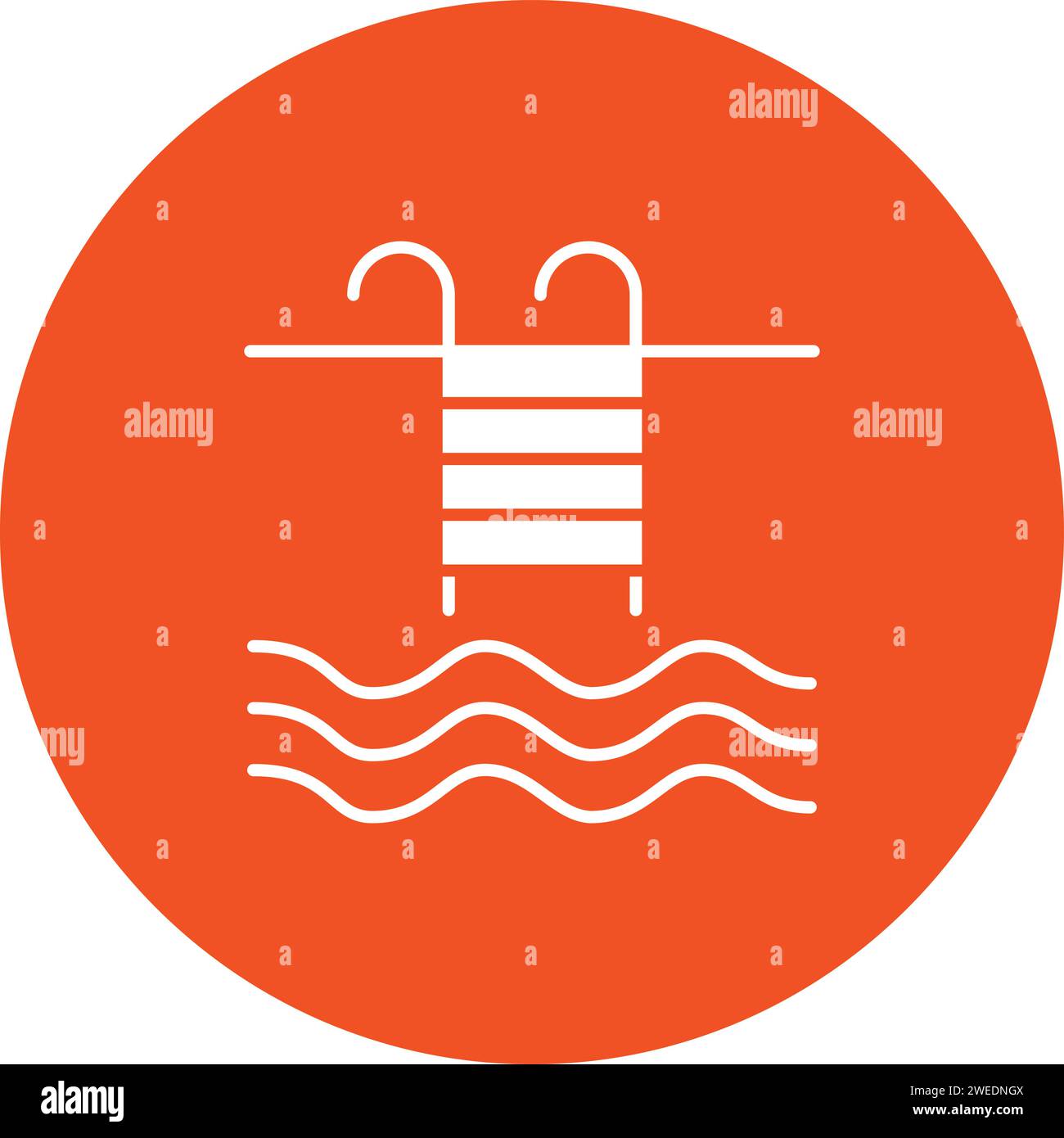 Swimming Pool icon vector image Stock Vector Image & Art - Alamy