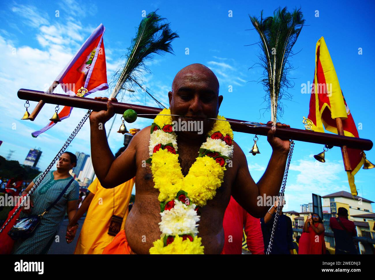 KUALA LUMPUR 25/01/2024 .Thaipusam or Thaipoosam is a Tamil Hindu ...