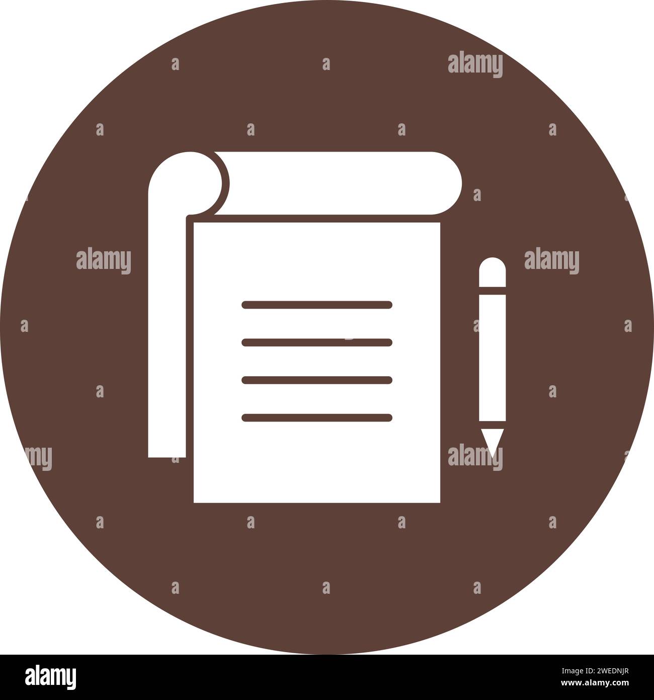 Taking Notes icon vector image Stock Vector Image & Art - Alamy