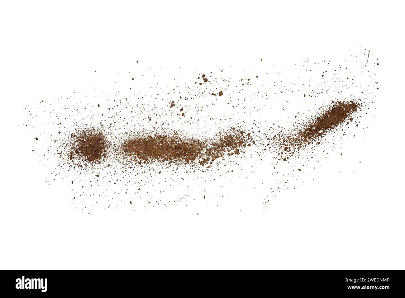 mud splash isolated on white background Stock Photo - Alamy