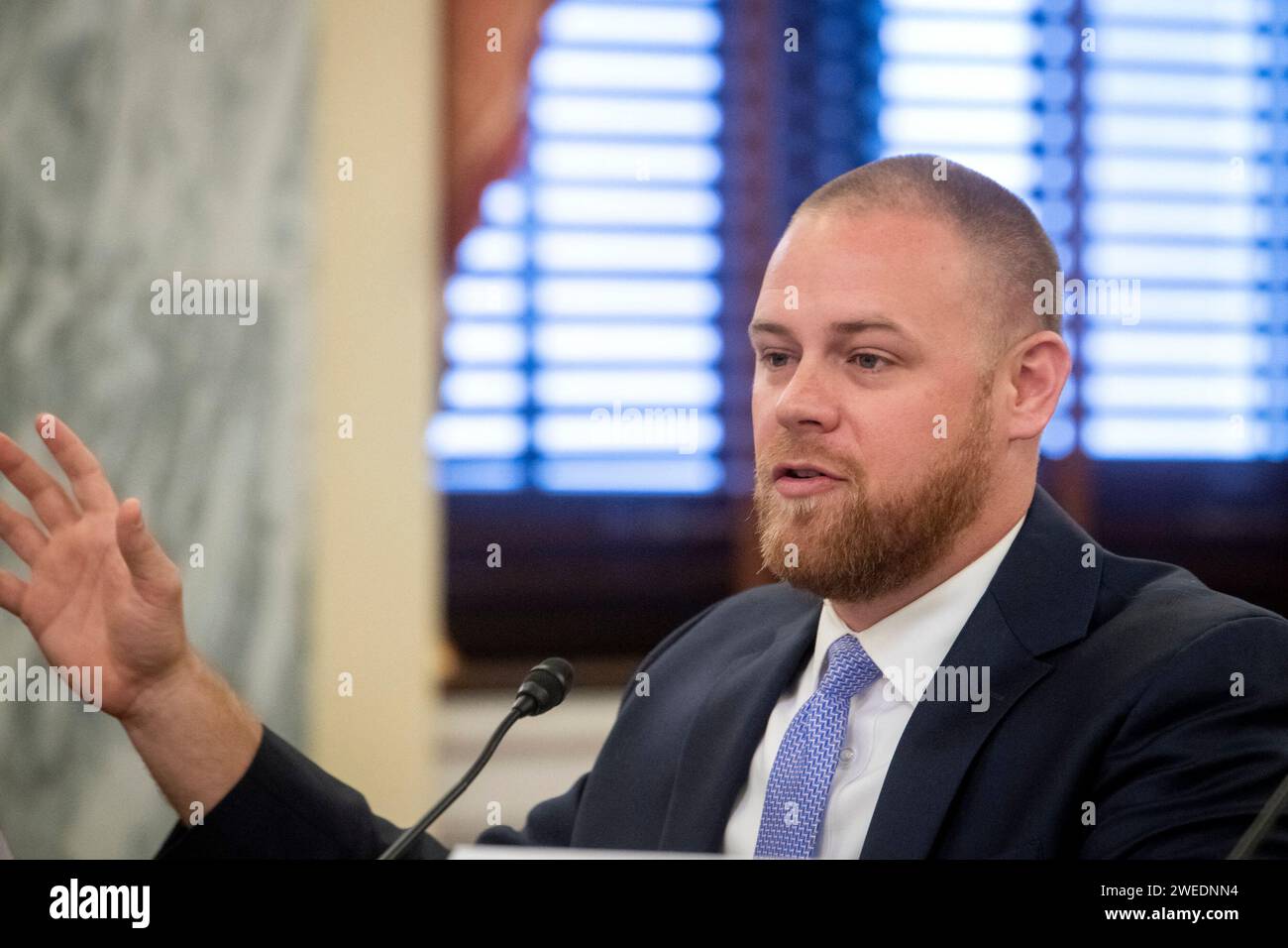 Scott Snider, President, Exit Planning Institute, appears before a ...