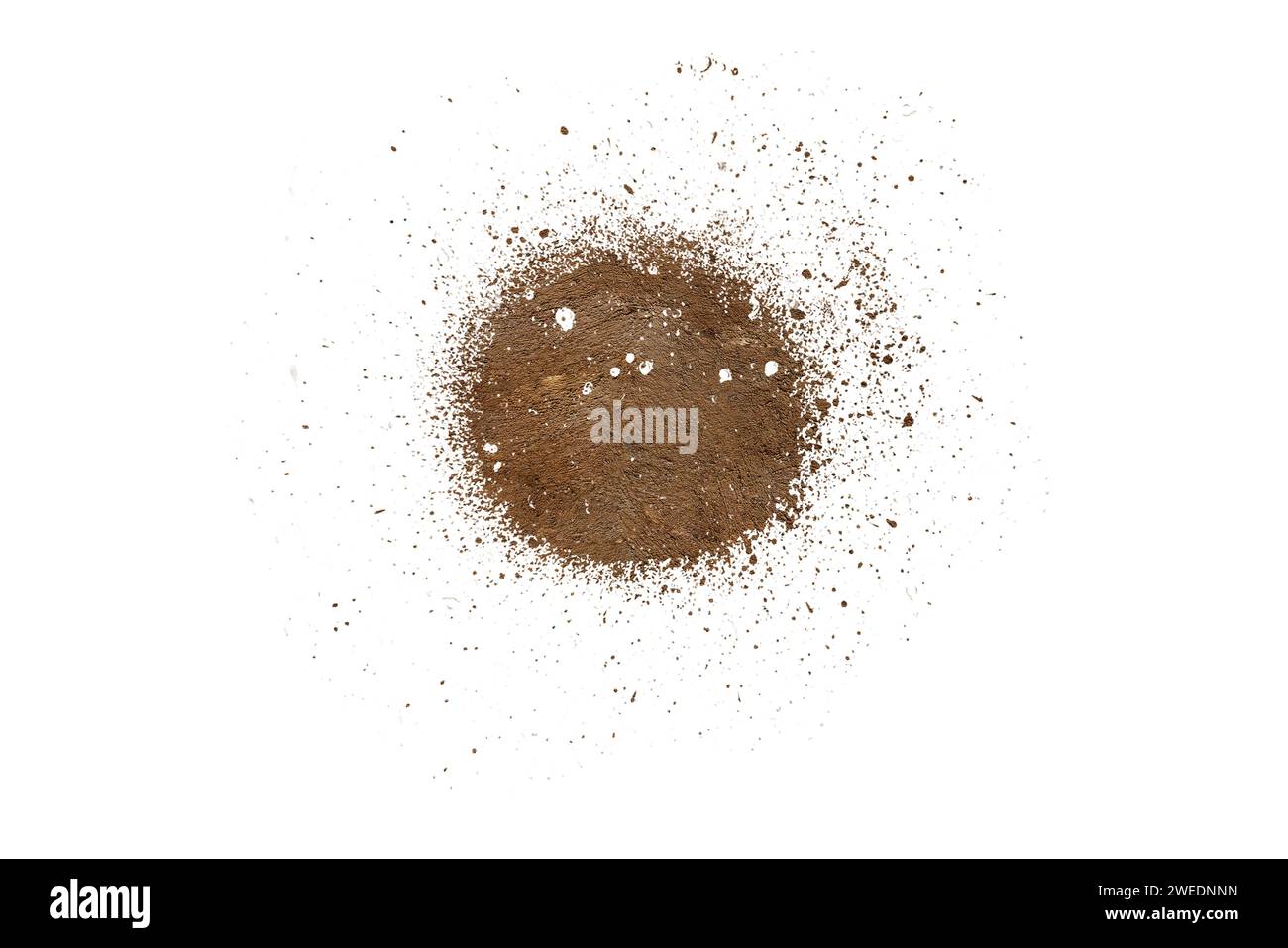 mud splash isolated on white background Stock Photo - Alamy