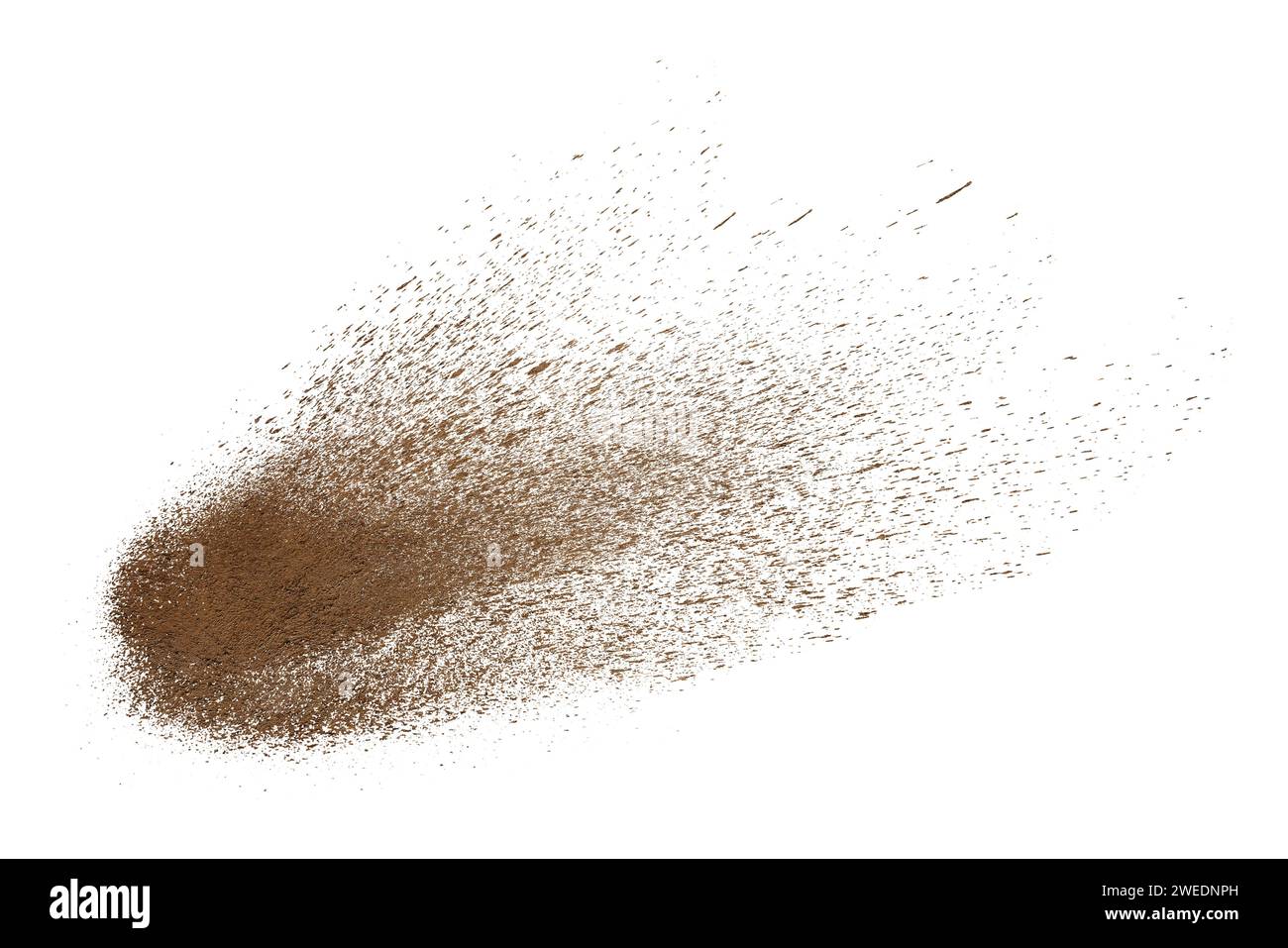 mud splash isolated on white background Stock Photo - Alamy