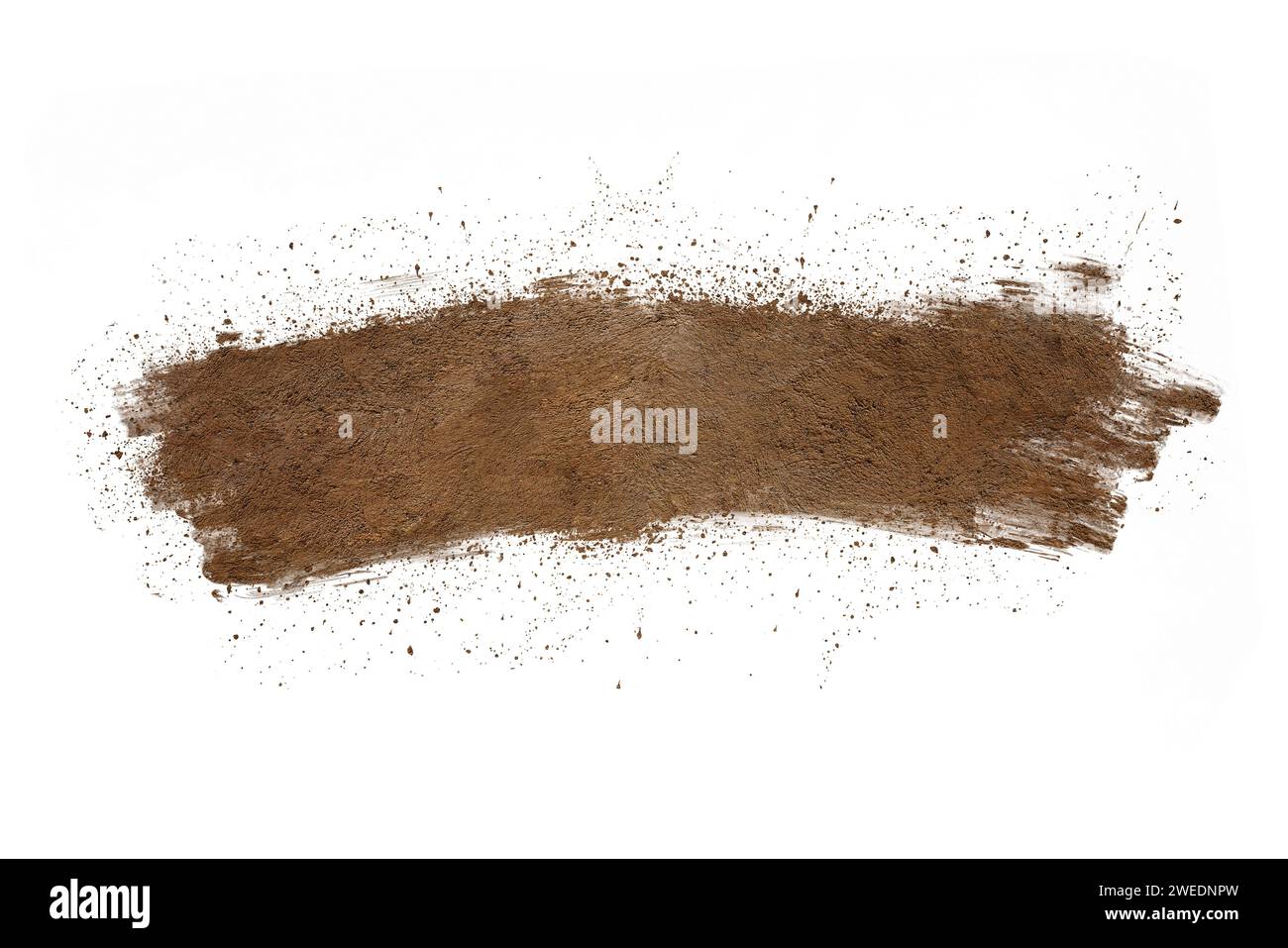 mud splash isolated on white background Stock Photo - Alamy