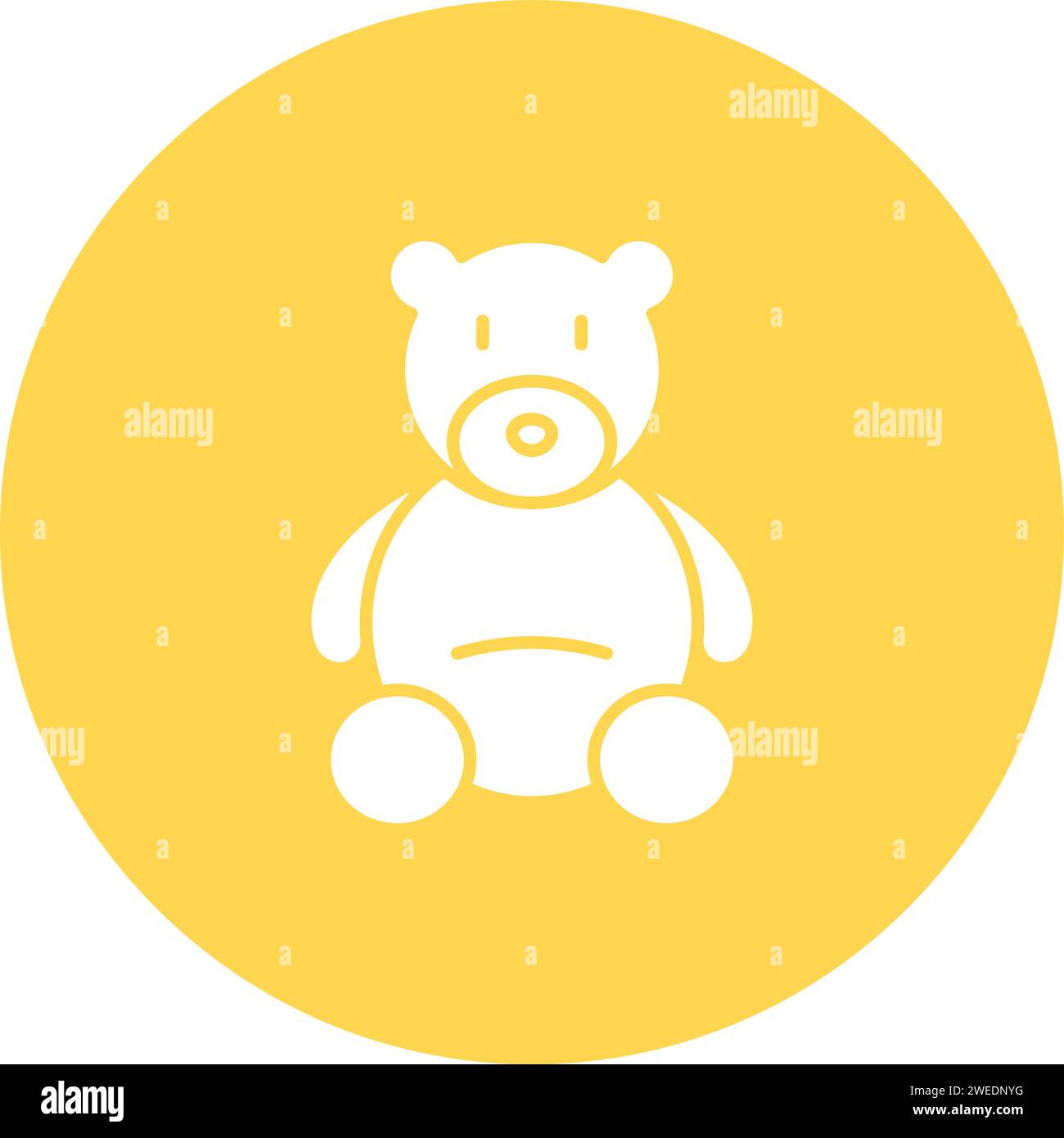 Teddy Bear icon vector image Stock Vector Image & Art - Alamy