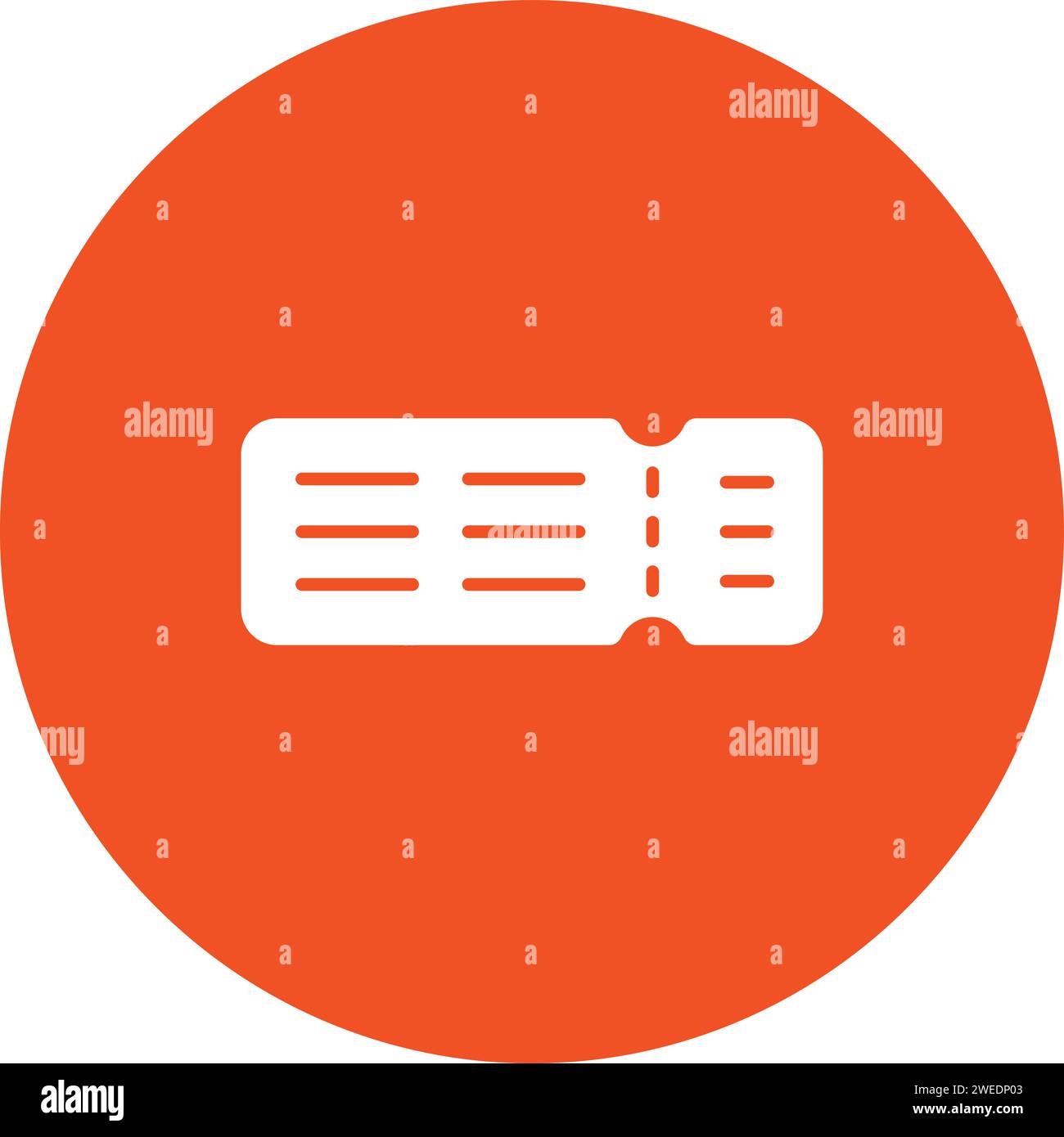 Boarding pass ticket icon image Stock Vector Images - Alamy