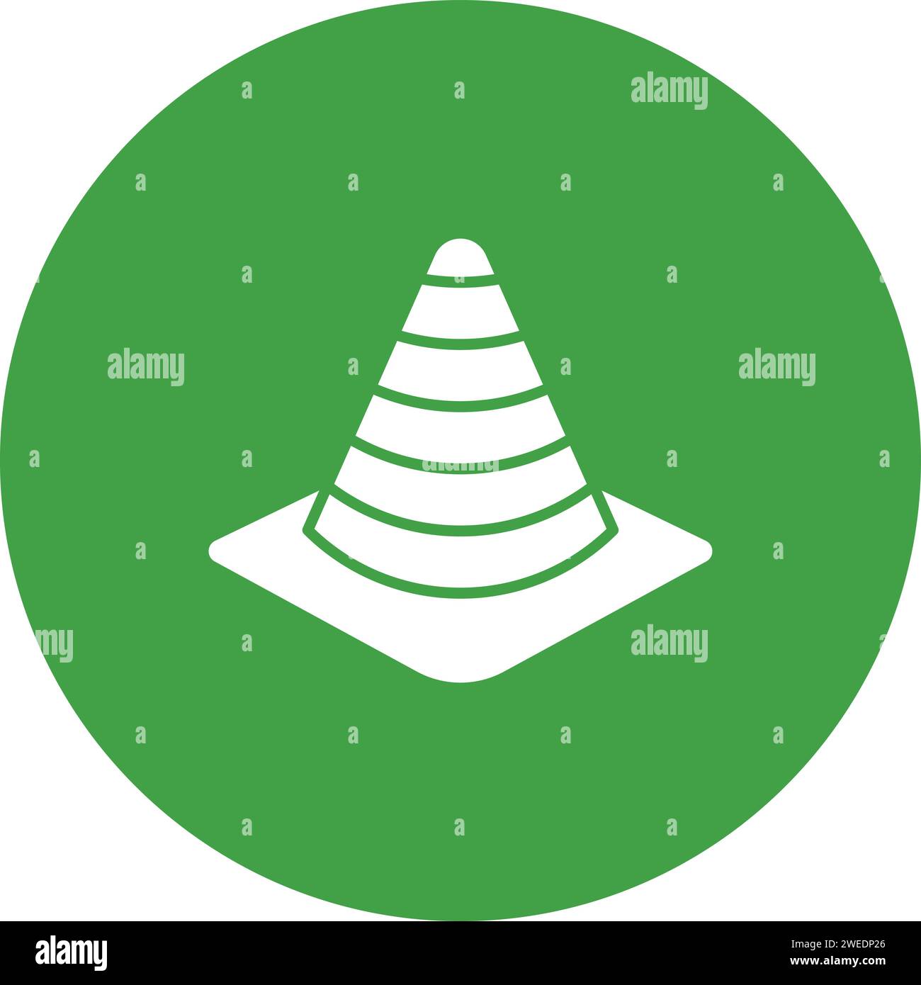Traffic Cone icon vector image Stock Vector Image & Art - Alamy
