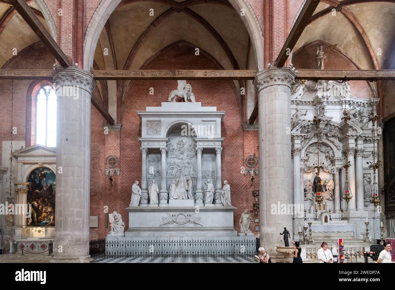 Altar with Presentation of Jesus at the Temple by Giuseppe Porta called ...