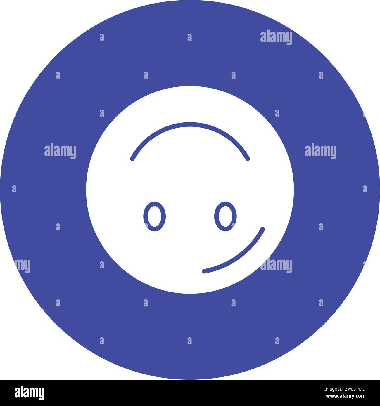 Down face illustration hi-res stock photography and images - Alamy