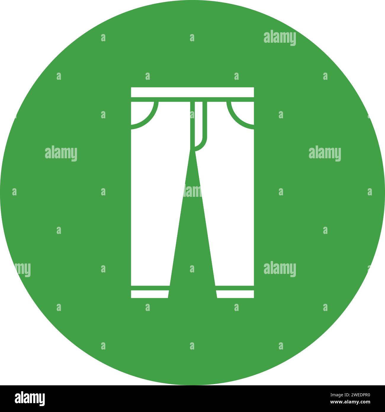 Trousers icon vector image Stock Vector Image & Art - Alamy