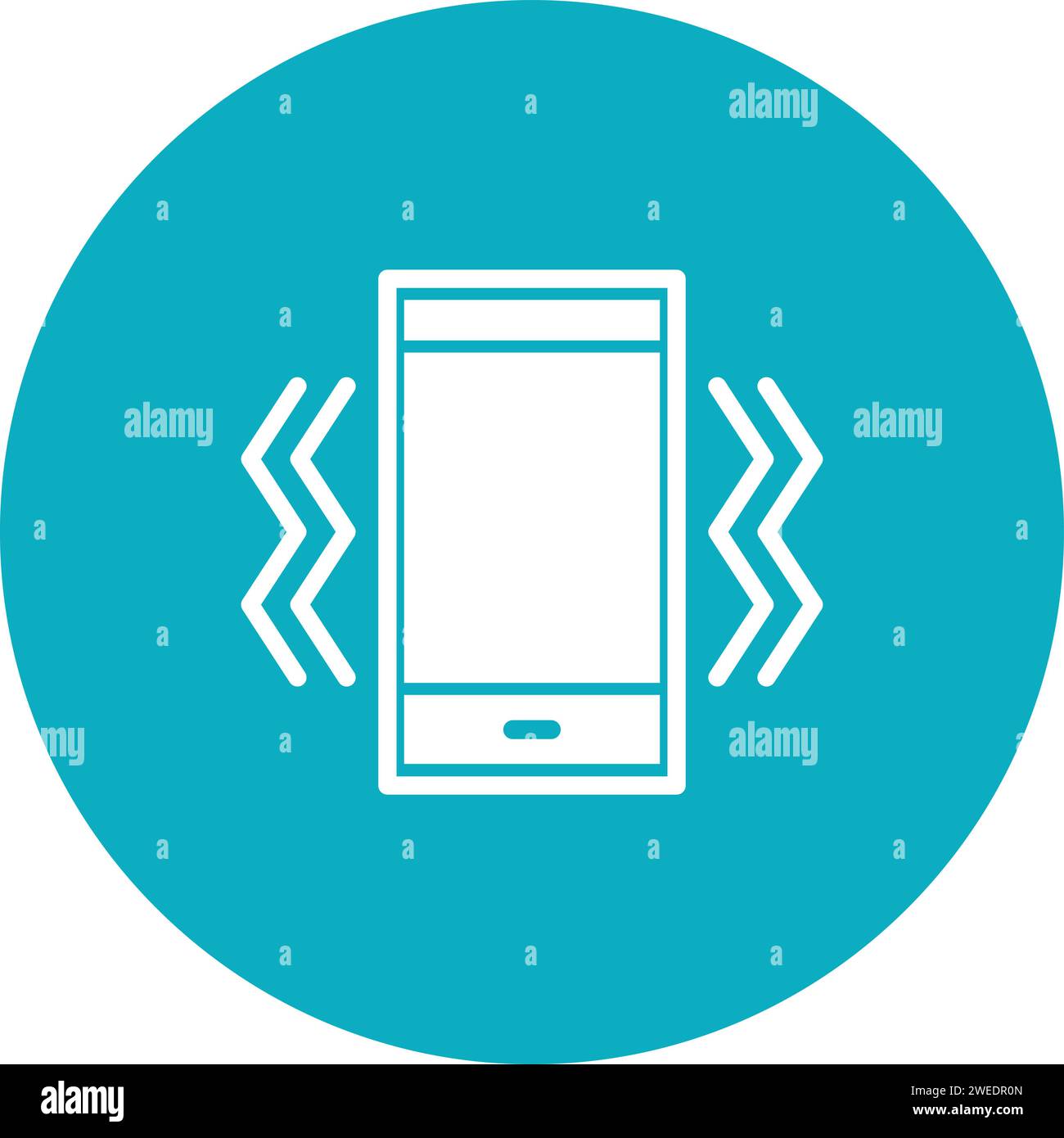 Vibration Mode icon vector image Stock Vector Image & Art - Alamy