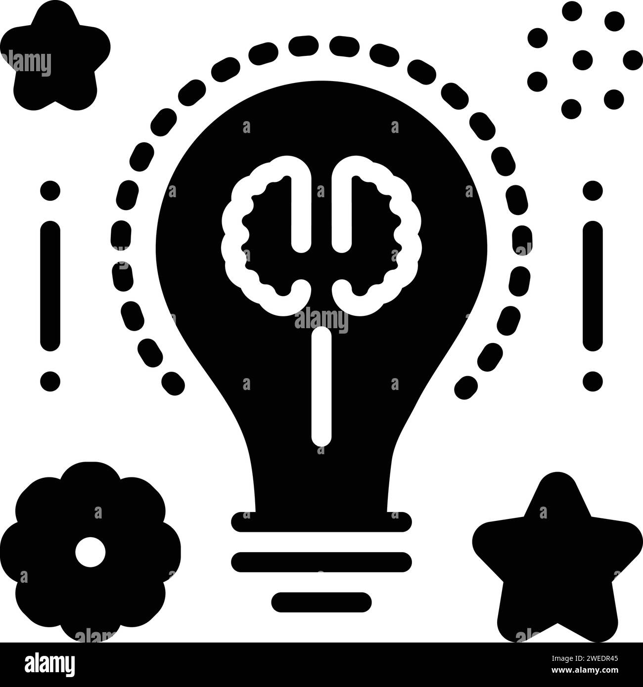 Ideas icon hi-res stock photography and images - Alamy