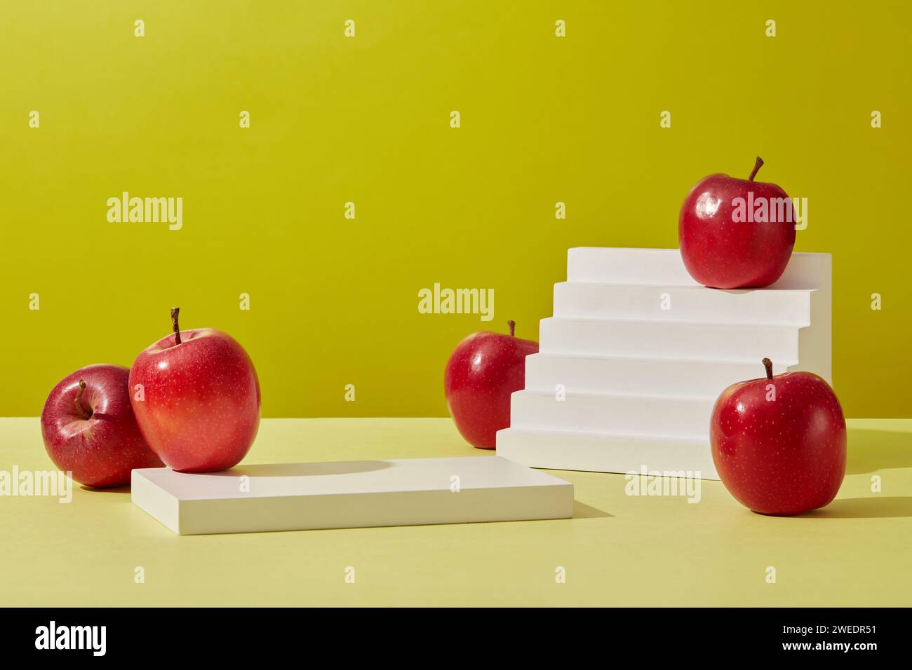 Product and promotion concept for advertising cosmetic product of apple ...