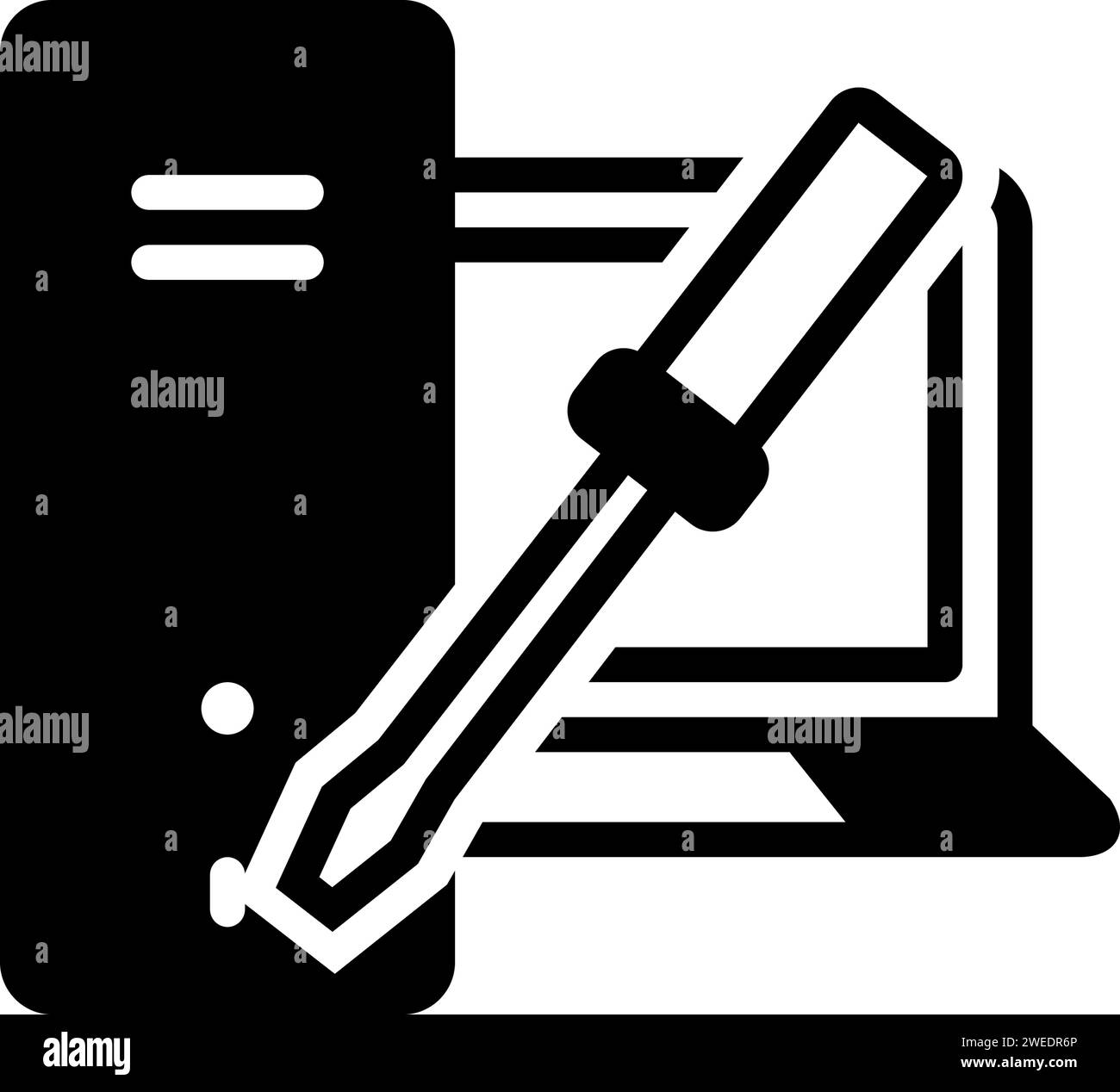 Icon for pc , laptop Stock Vector Image & Art - Alamy