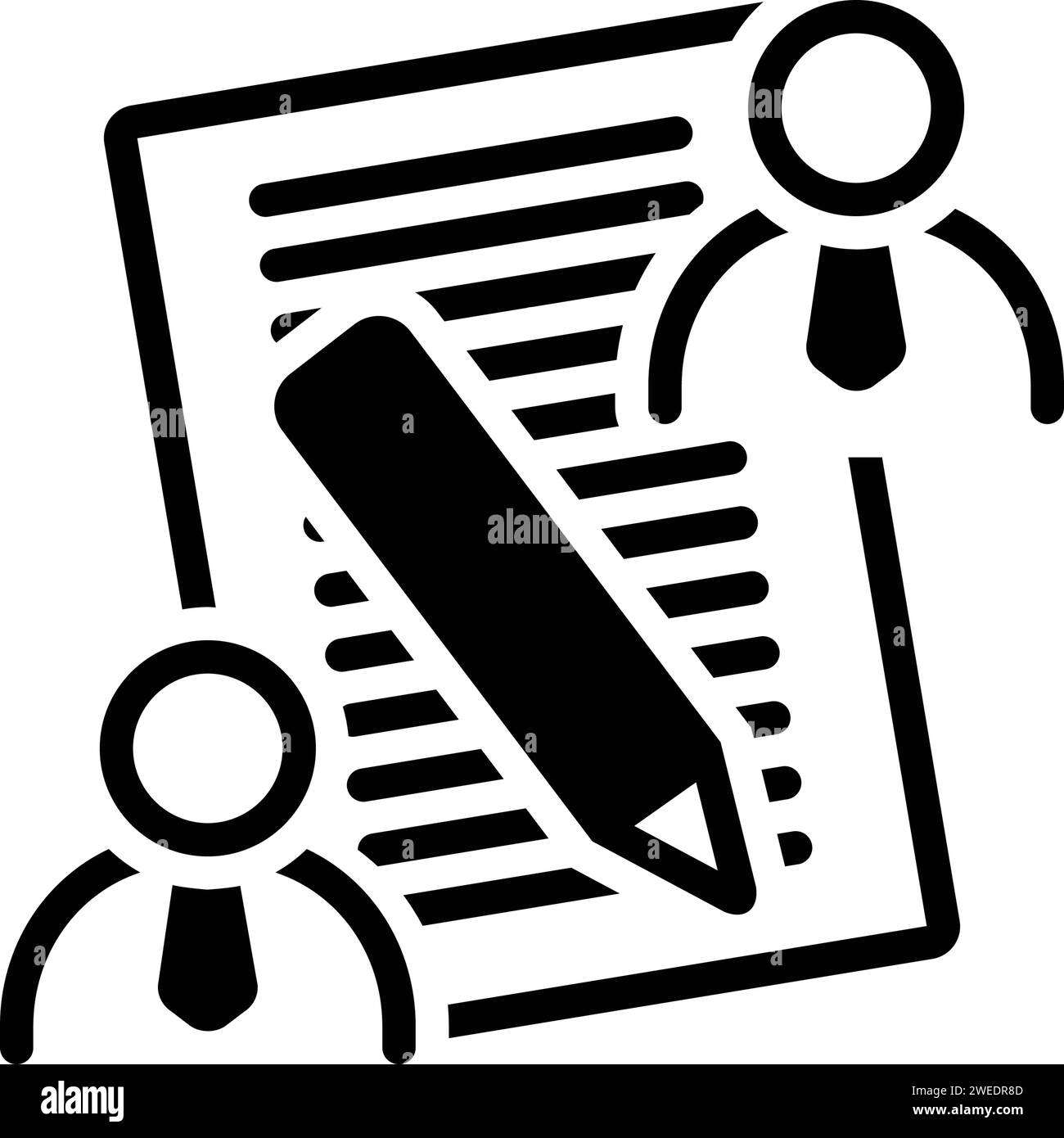 Client brief icon Stock Vector Image & Art - Alamy