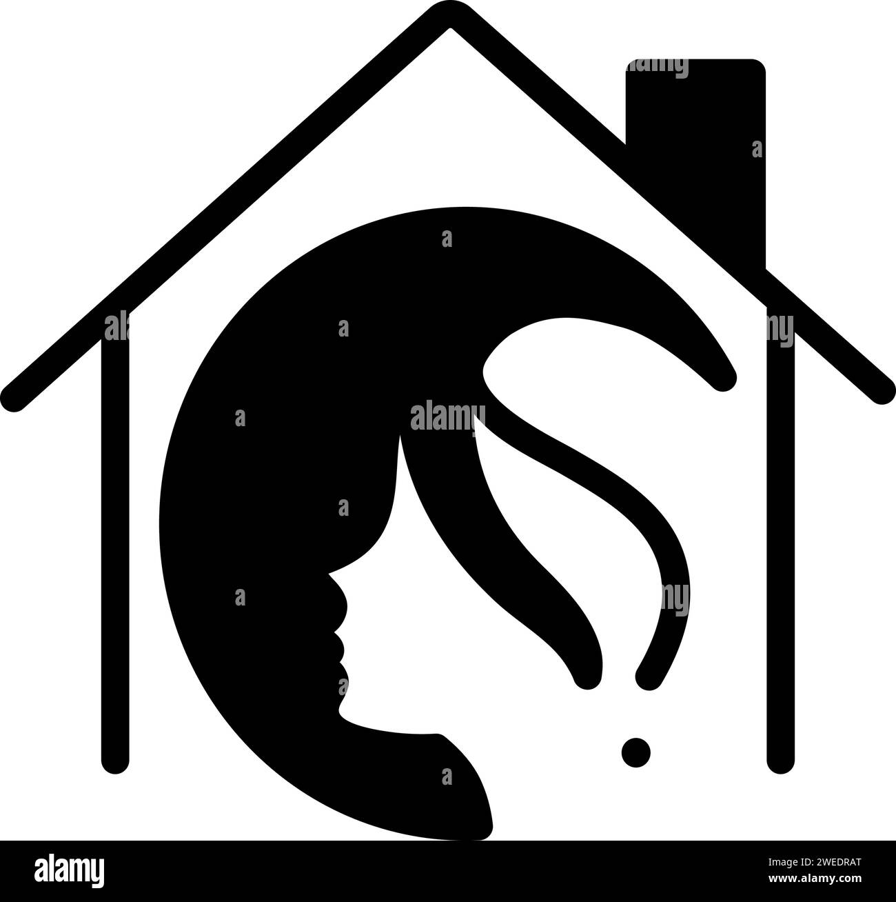 Icon for salon at home,haircare Stock Vector Image & Art - Alamy