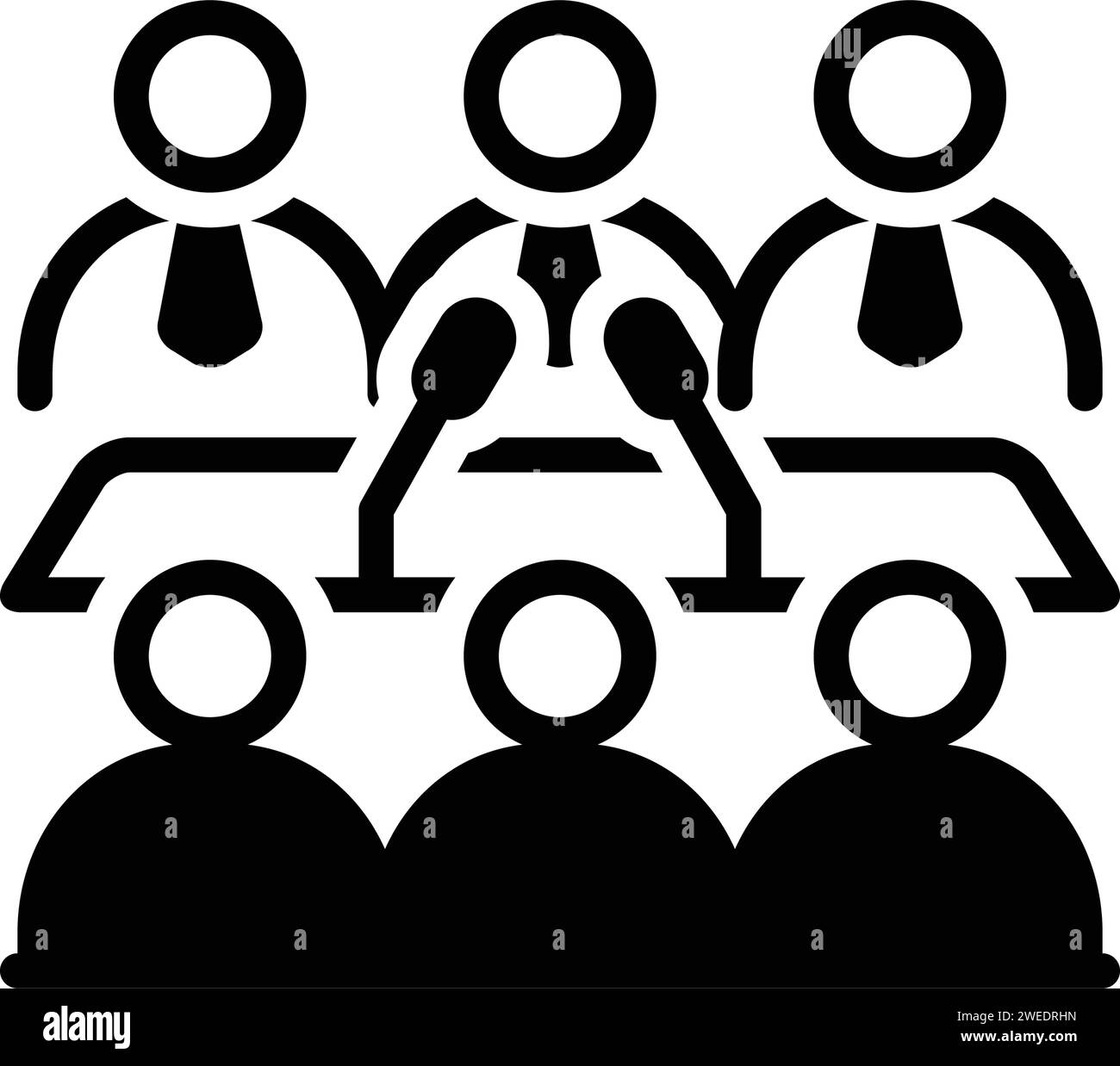 Business conference icon Stock Vector Image & Art - Alamy