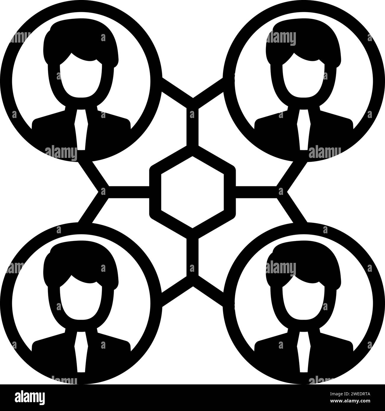 Icon for team work, team Stock Vector Image & Art - Alamy