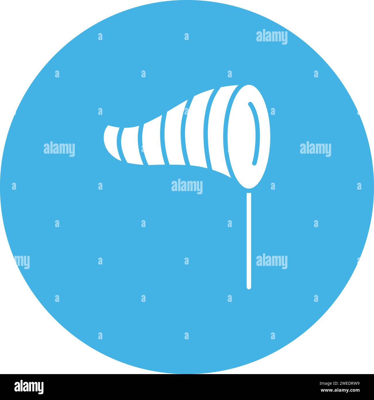 Windsock icon vector image Stock Vector Image & Art - Alamy