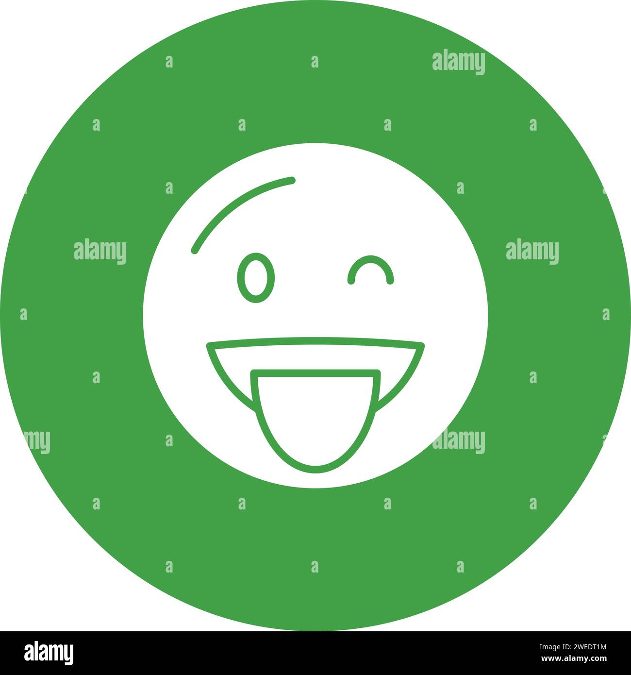 Image winking face emoji hi-res stock photography and images - Alamy