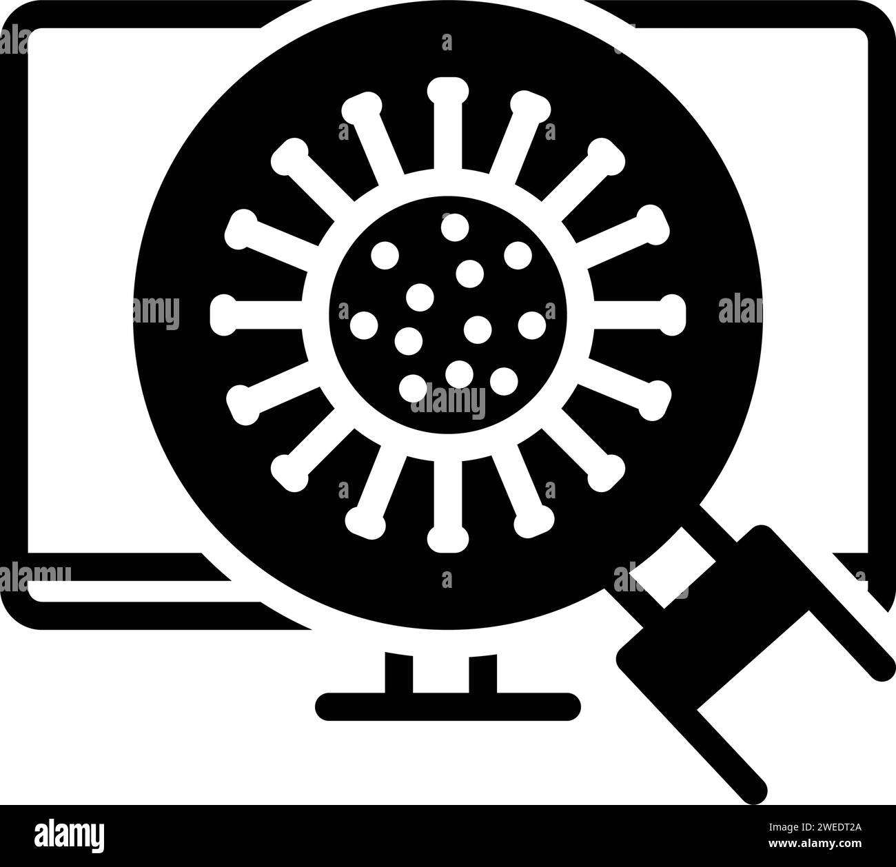 Icon for full,scan Stock Vector Image & Art - Alamy