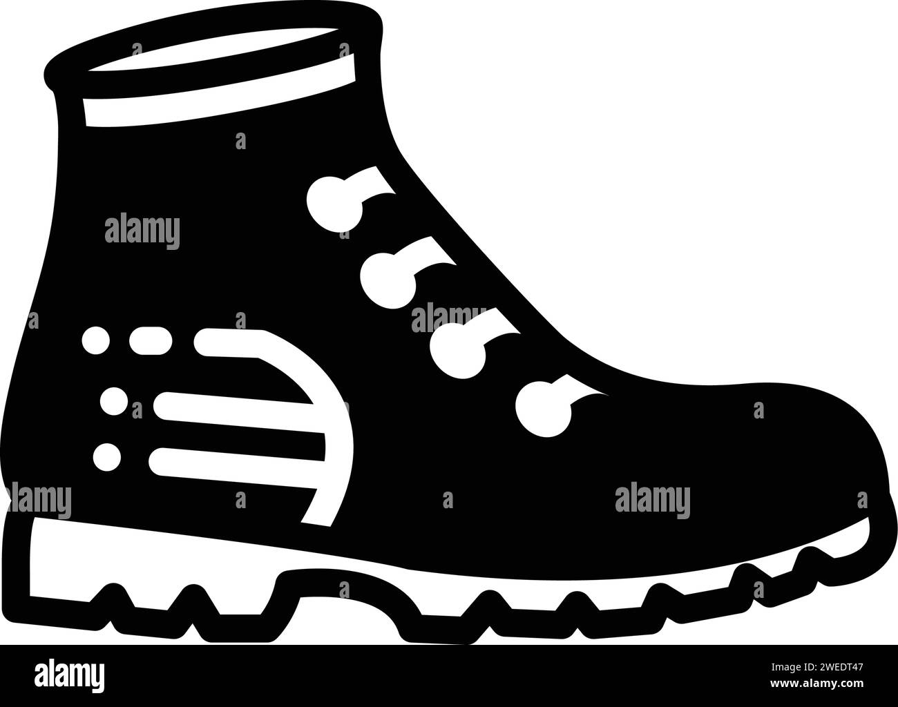 Boots or shoes Stock Vector Images - Alamy