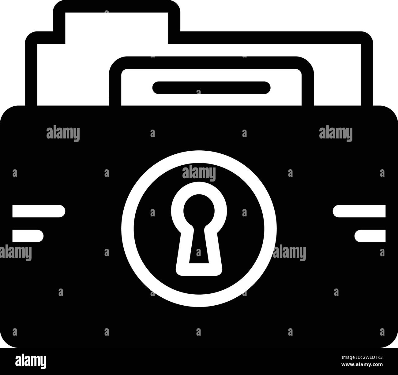 Icon for folder,protection Stock Vector Image & Art - Alamy