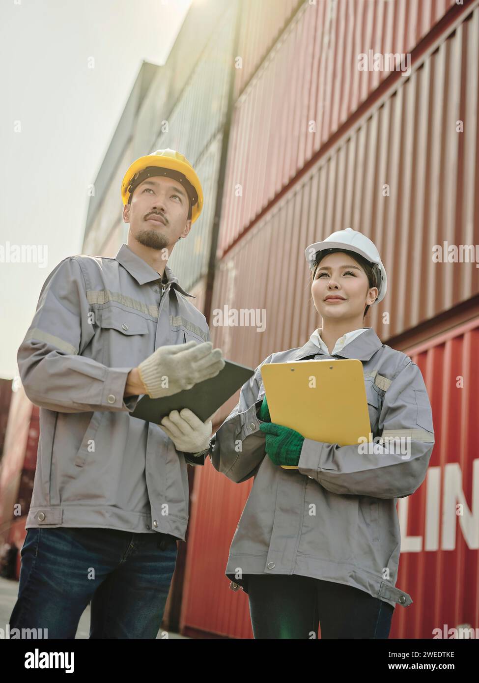 Professional business team share idea hi-res stock photography and ...