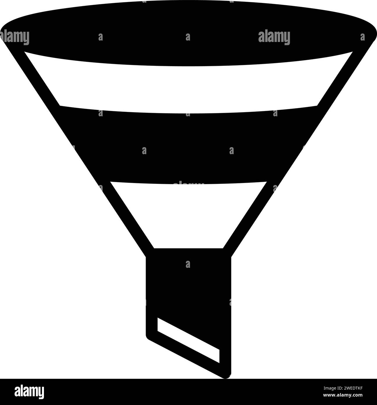 Filtration funnel Black and White Stock Photos & Images - Alamy