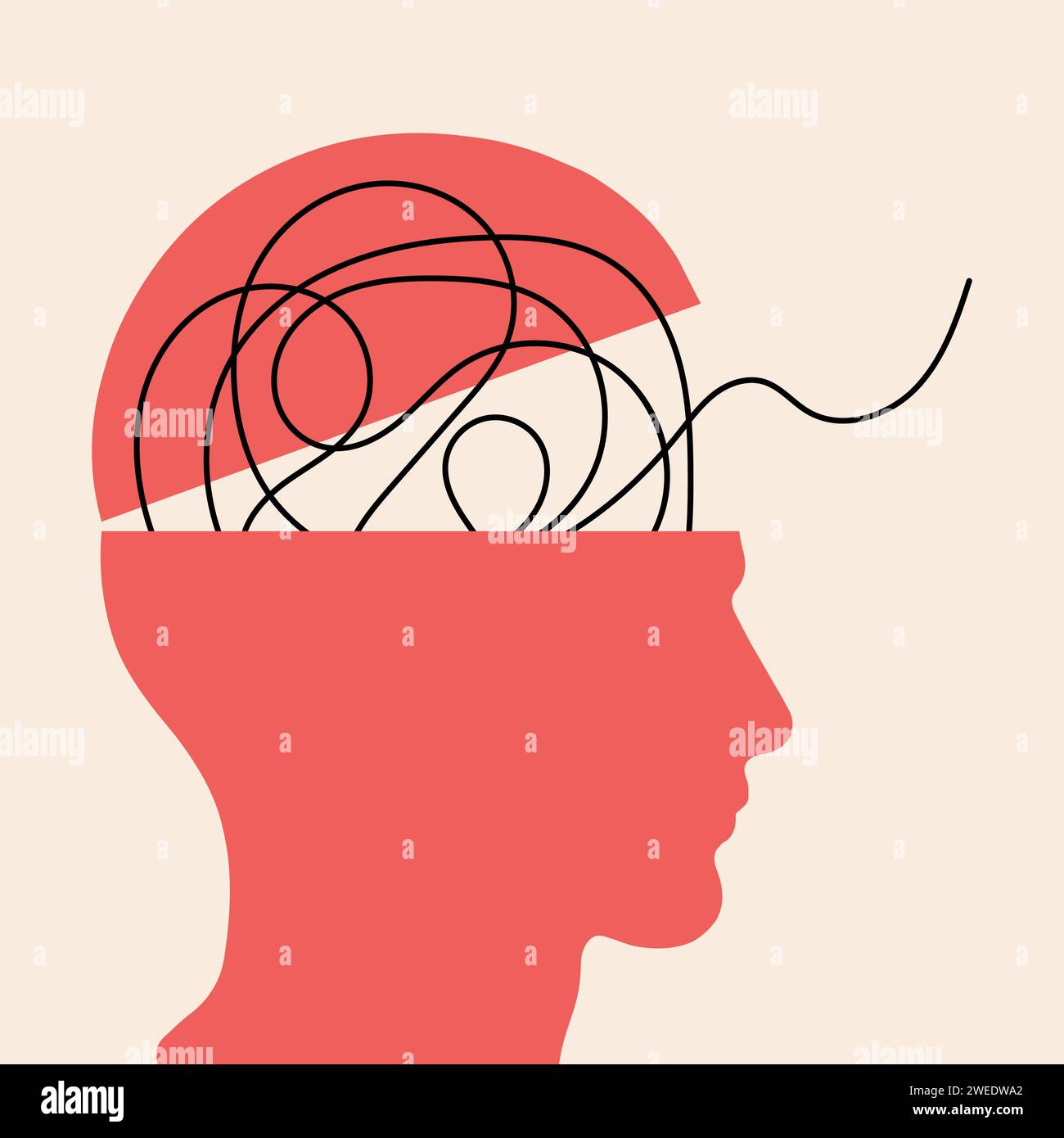 Adhd mind Stock Vector Images - Alamy
