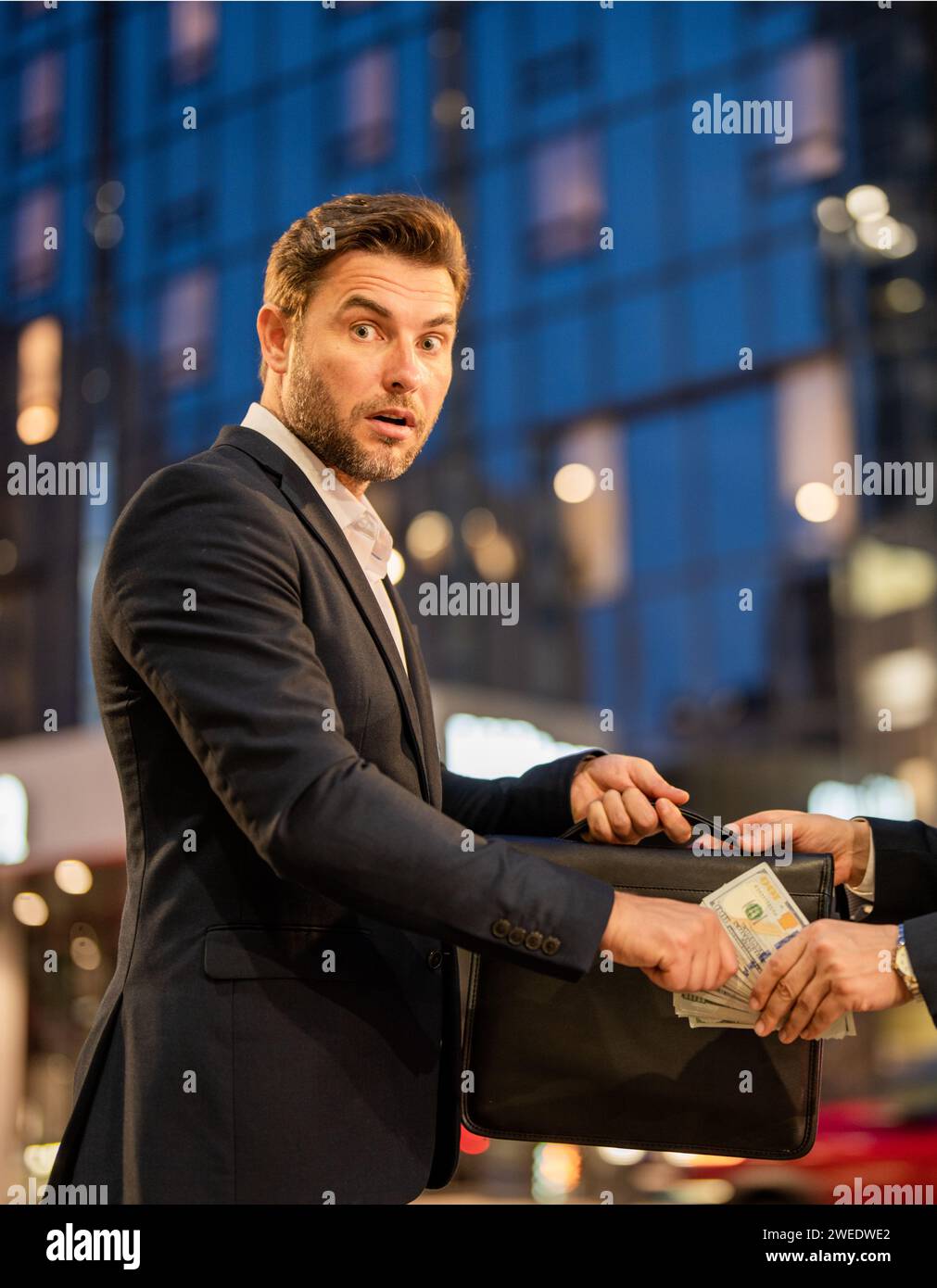 Entrepreneur made a down payment on a new business venture. Two ...