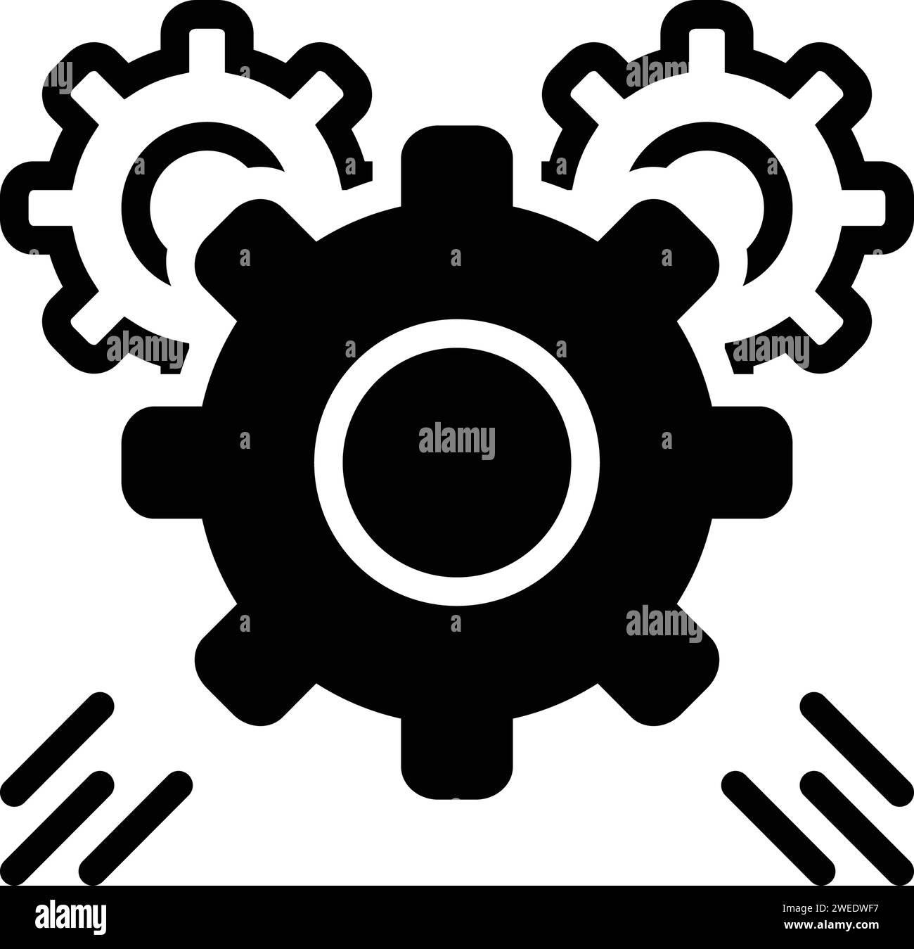 Icon for gear,mechanism Stock Vector Image & Art - Alamy